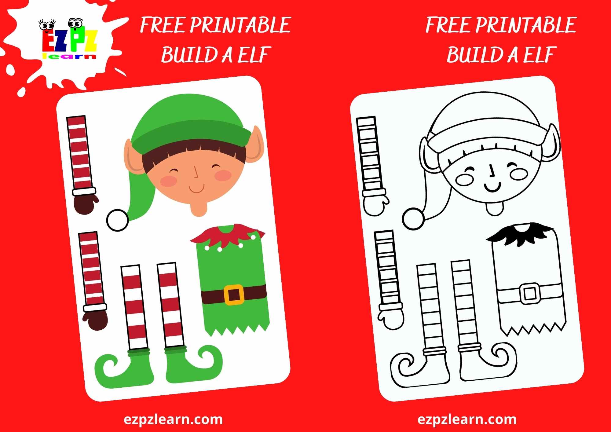 Build an Elf - Ezpzlearn.com