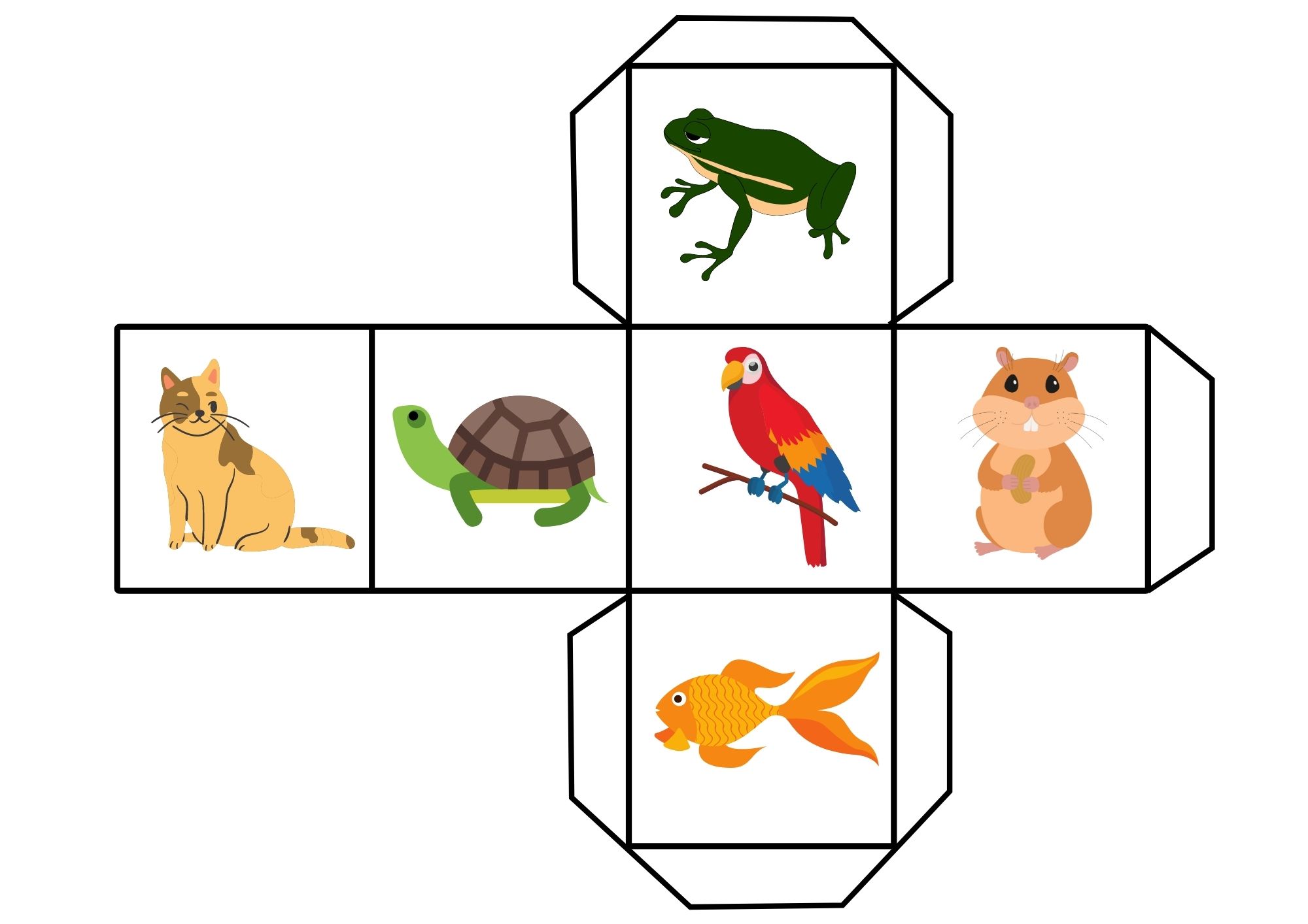 Pets Dice Game - Ezpzlearn.com