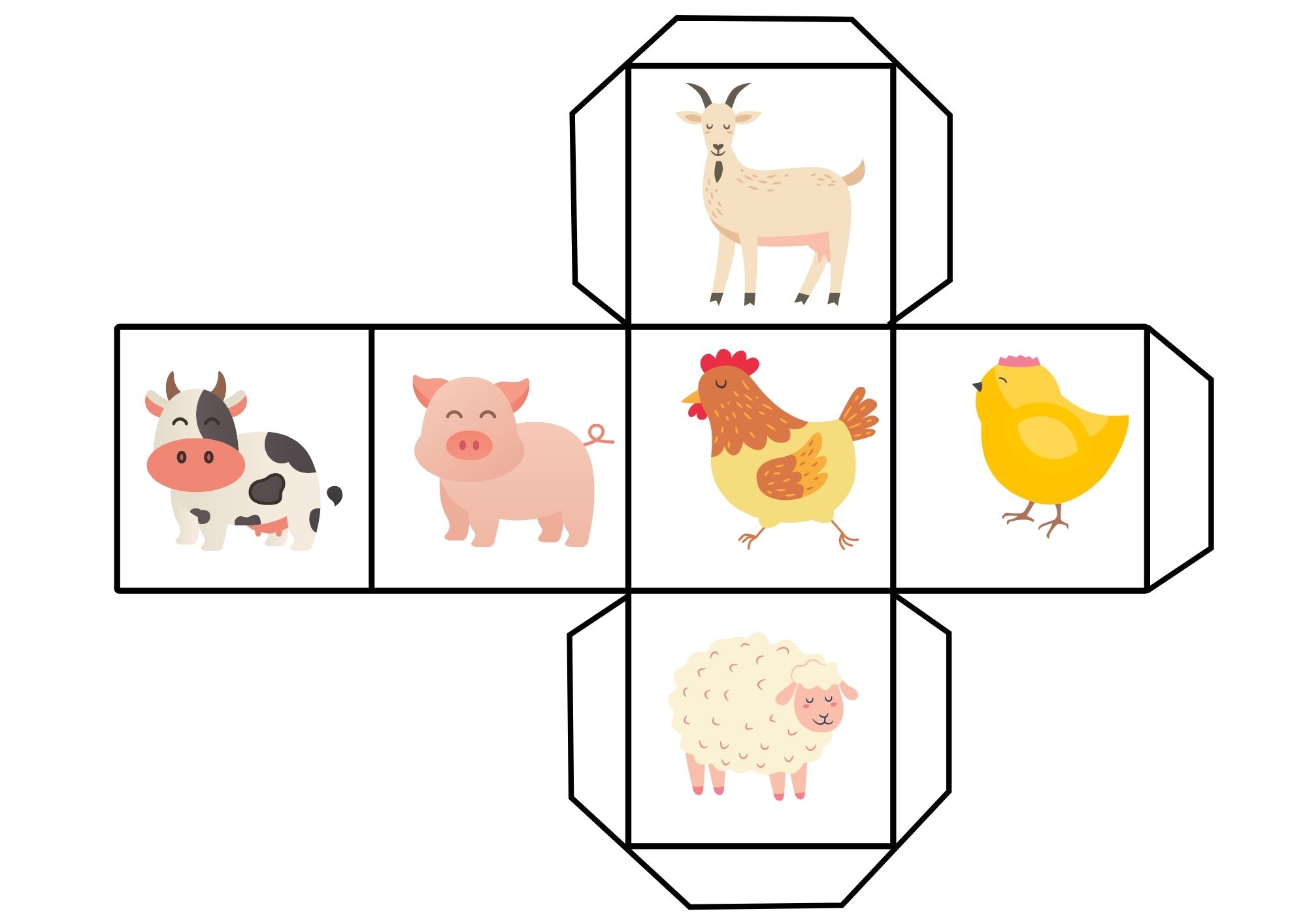 Farm Animals - Ezpzlearn.com