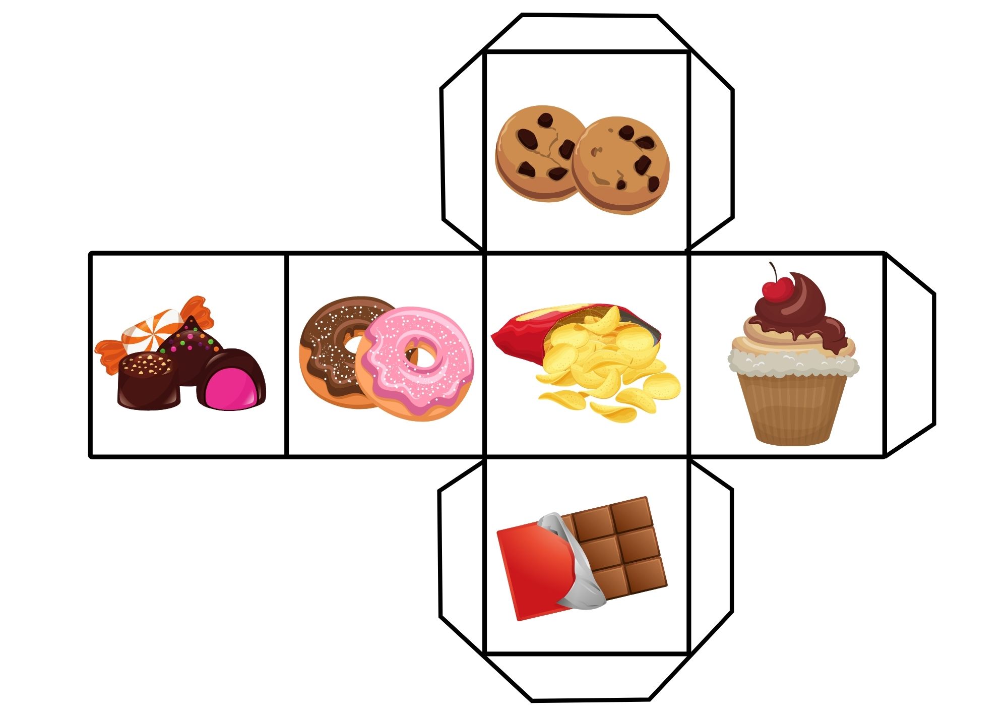 Snacks Desserts - Ezpzlearn.com