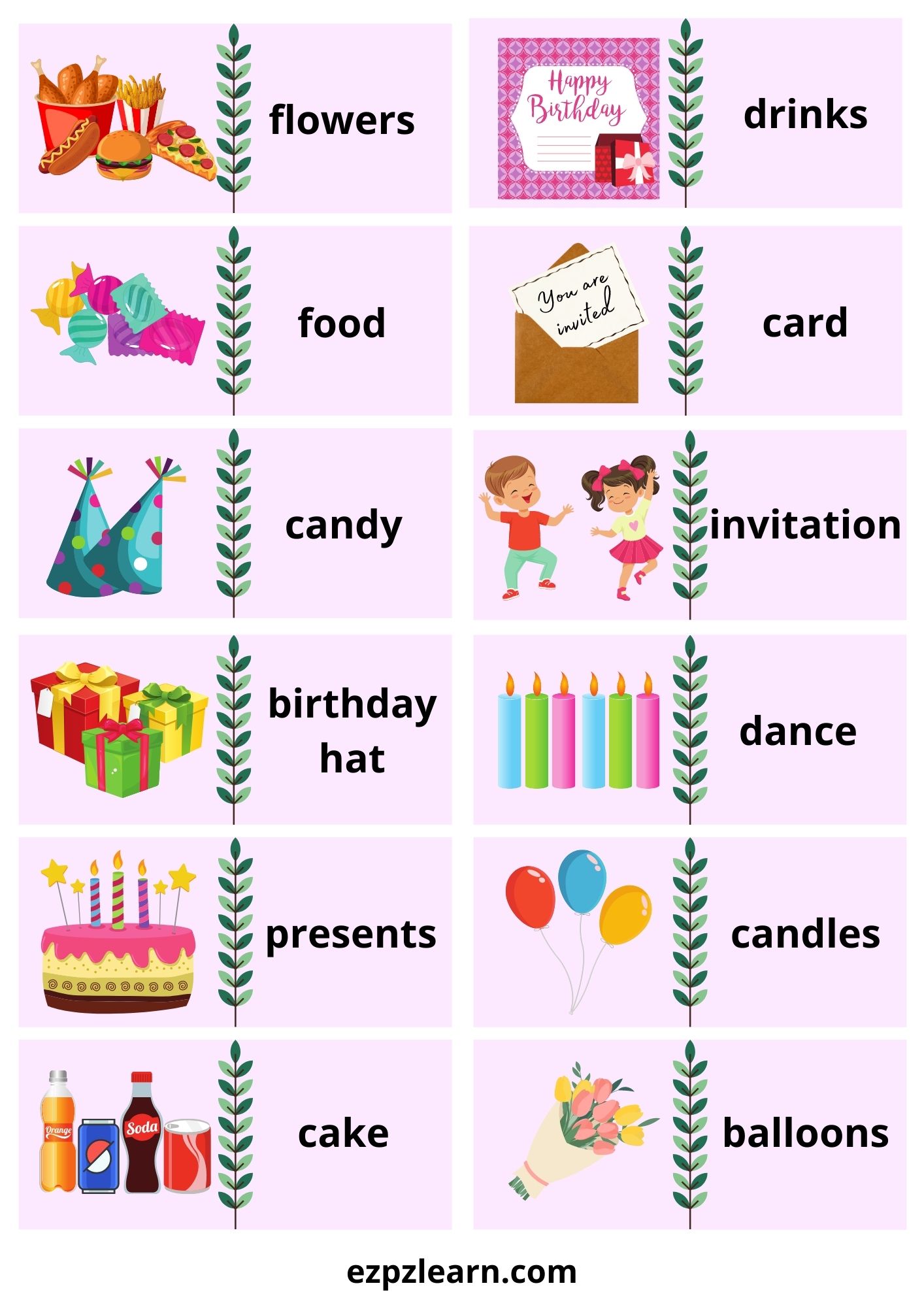 Party - Ezpzlearn.com