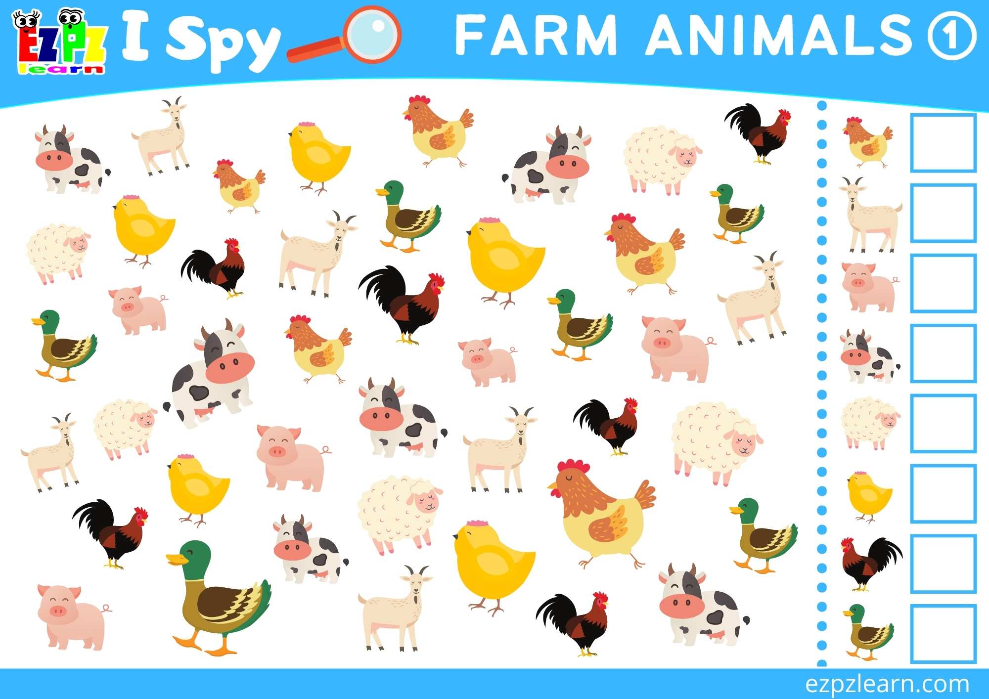 I SPY - Ezpzlearn.com