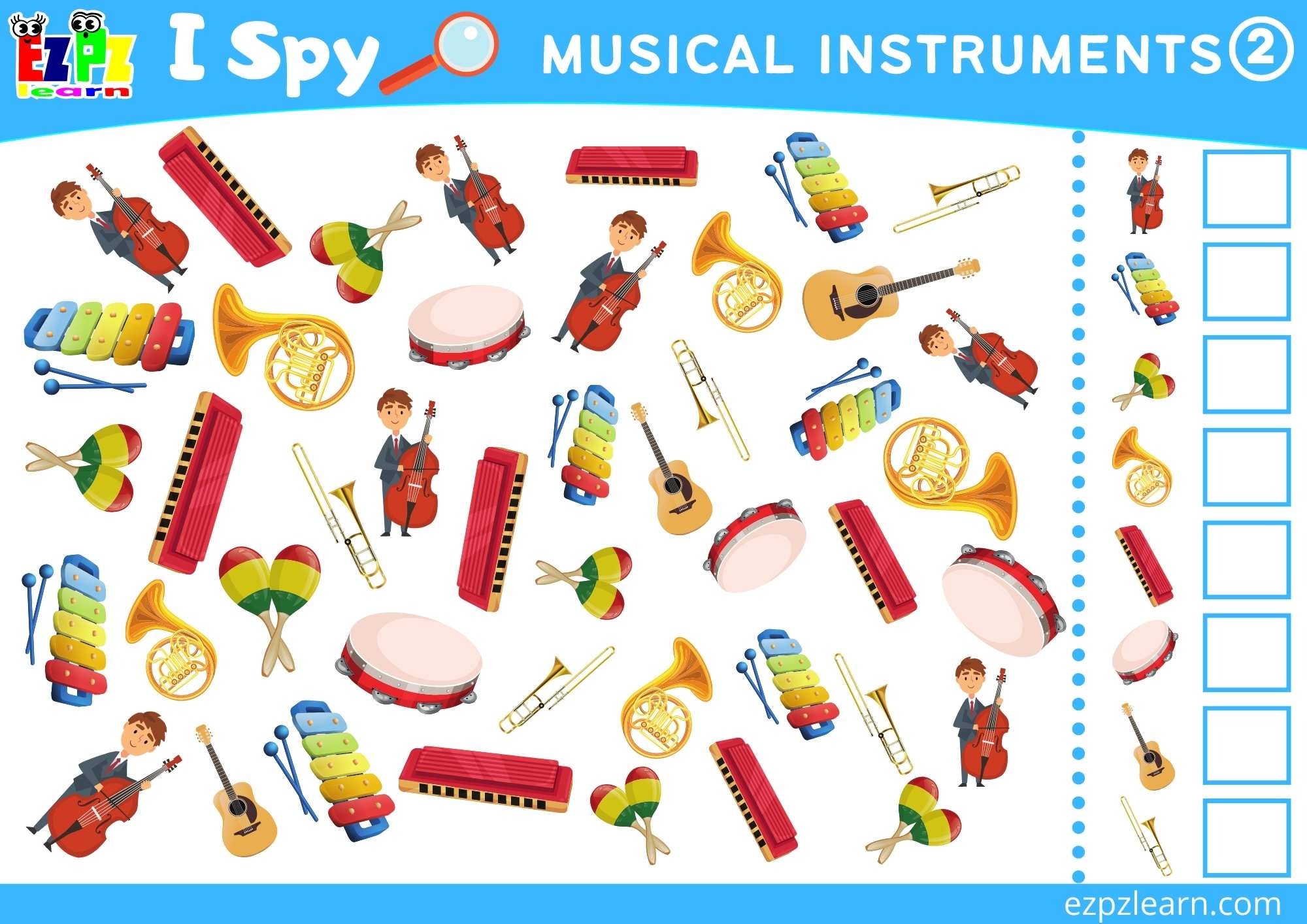 Musical Instruments - Ezpzlearn.com