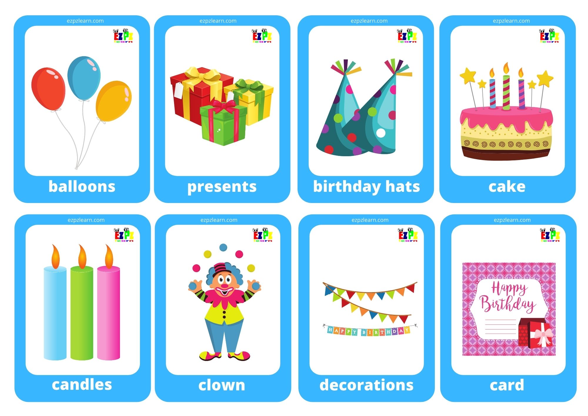 Party - Ezpzlearn.com