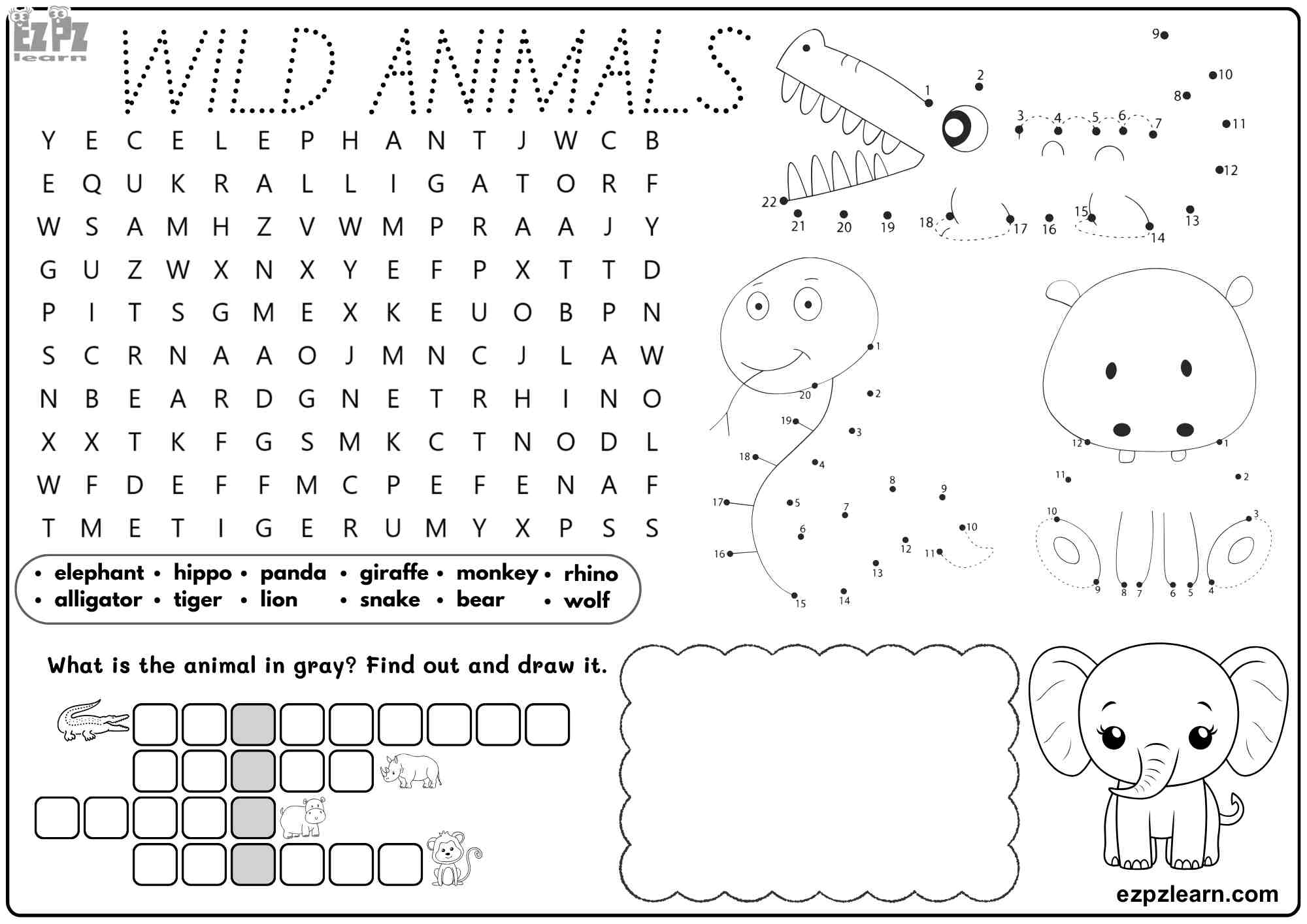 Free Time Activities - Ezpzlearn.com