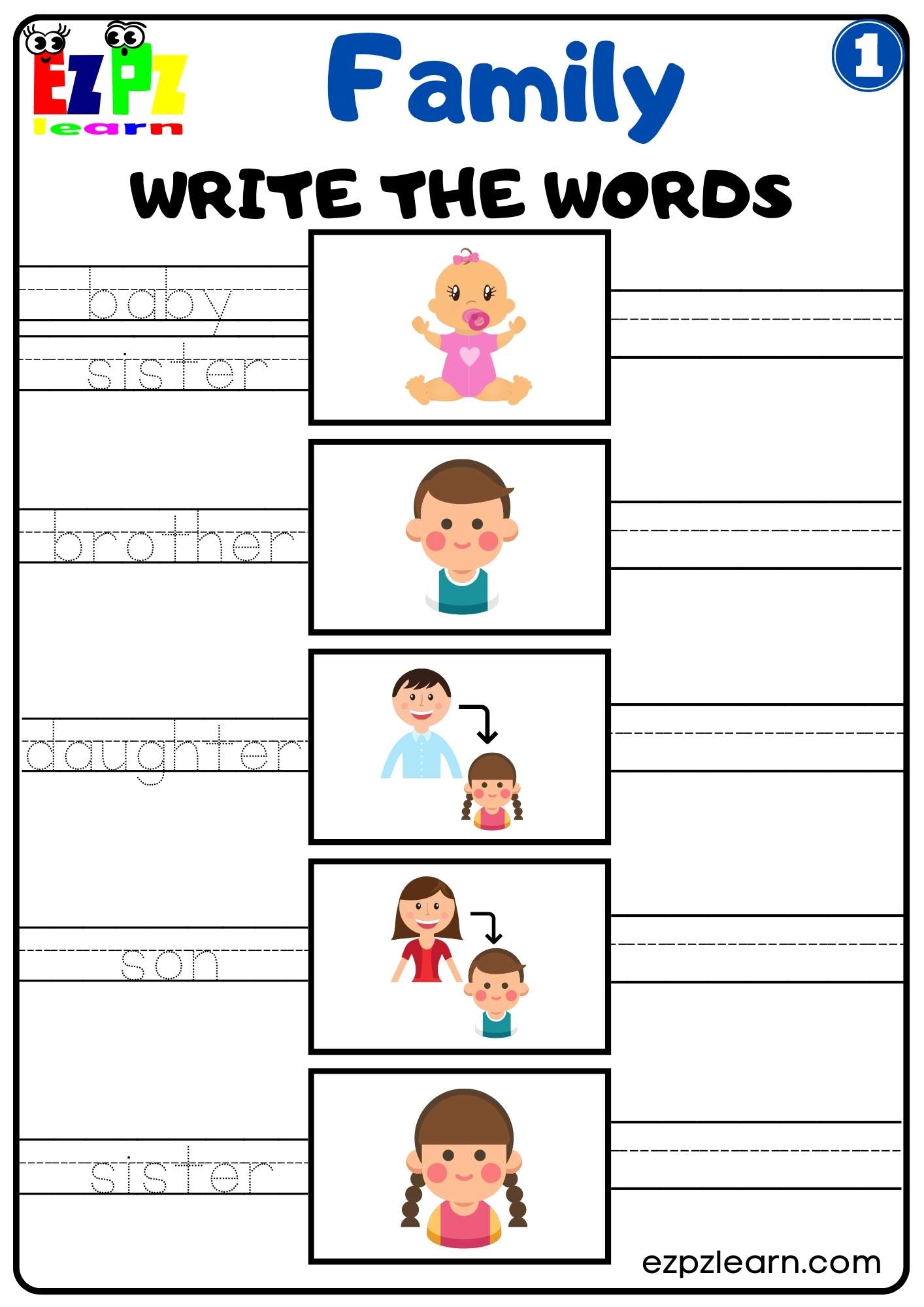 Family - Ezpzlearn.com