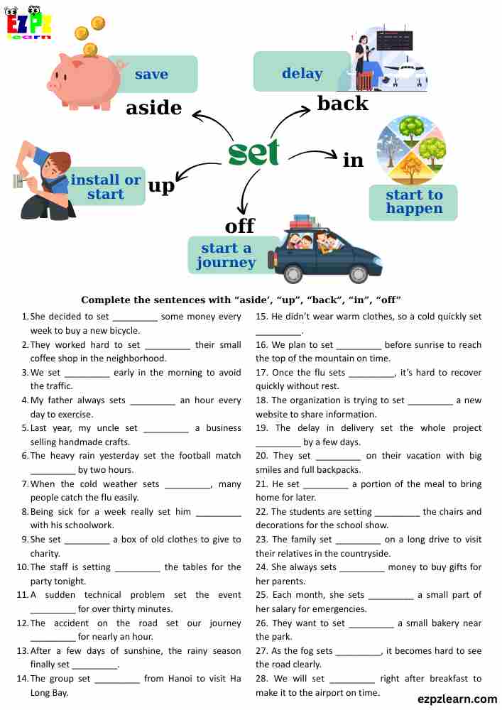 Phrasal Verbs - Ezpzlearn.com