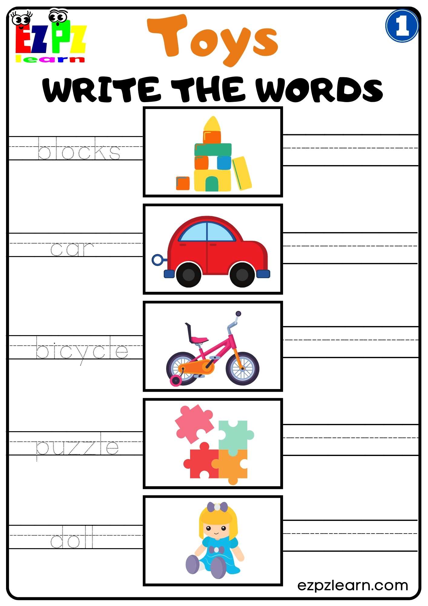 Toys - Ezpzlearn.com