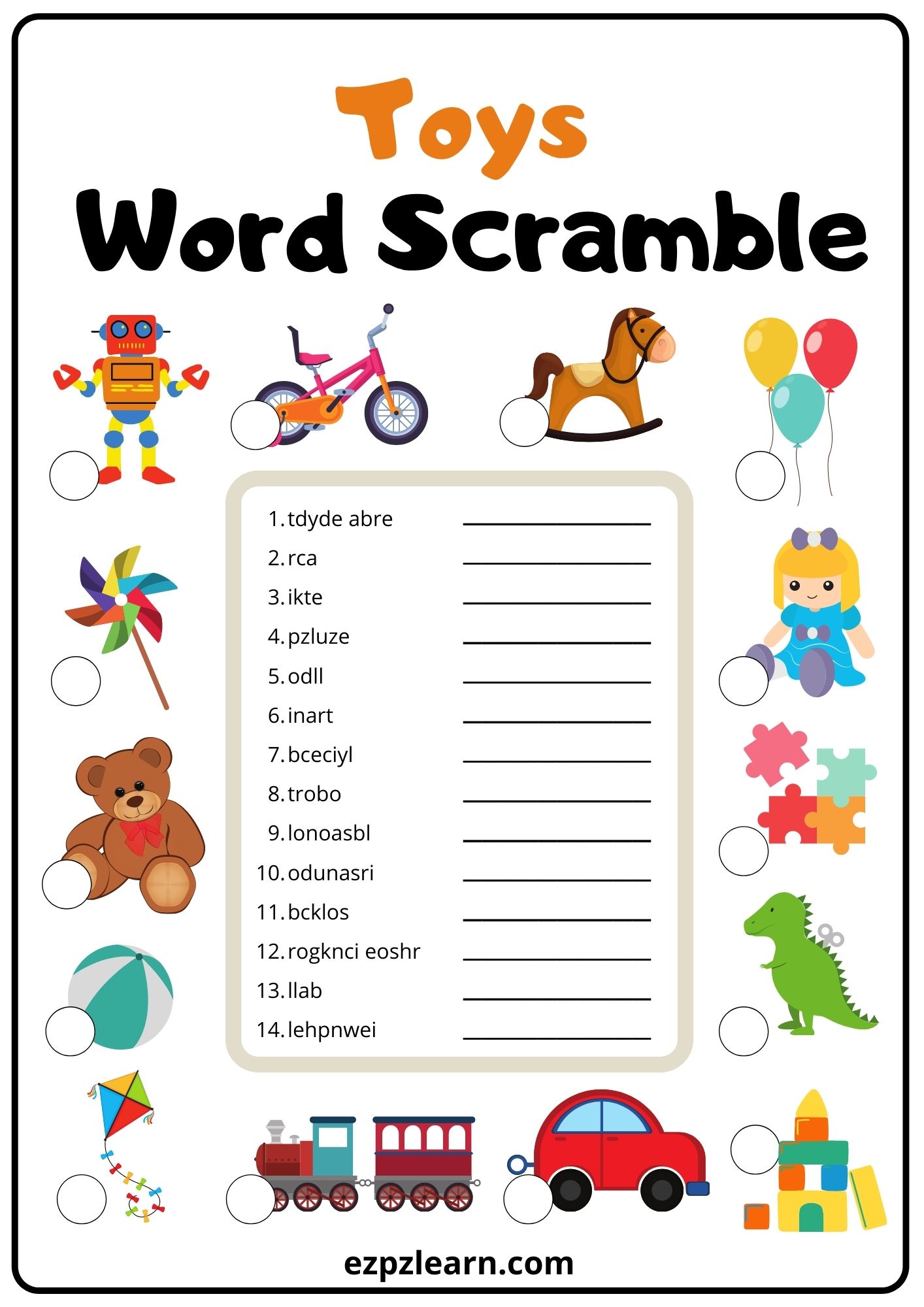 Toys - Ezpzlearn.com