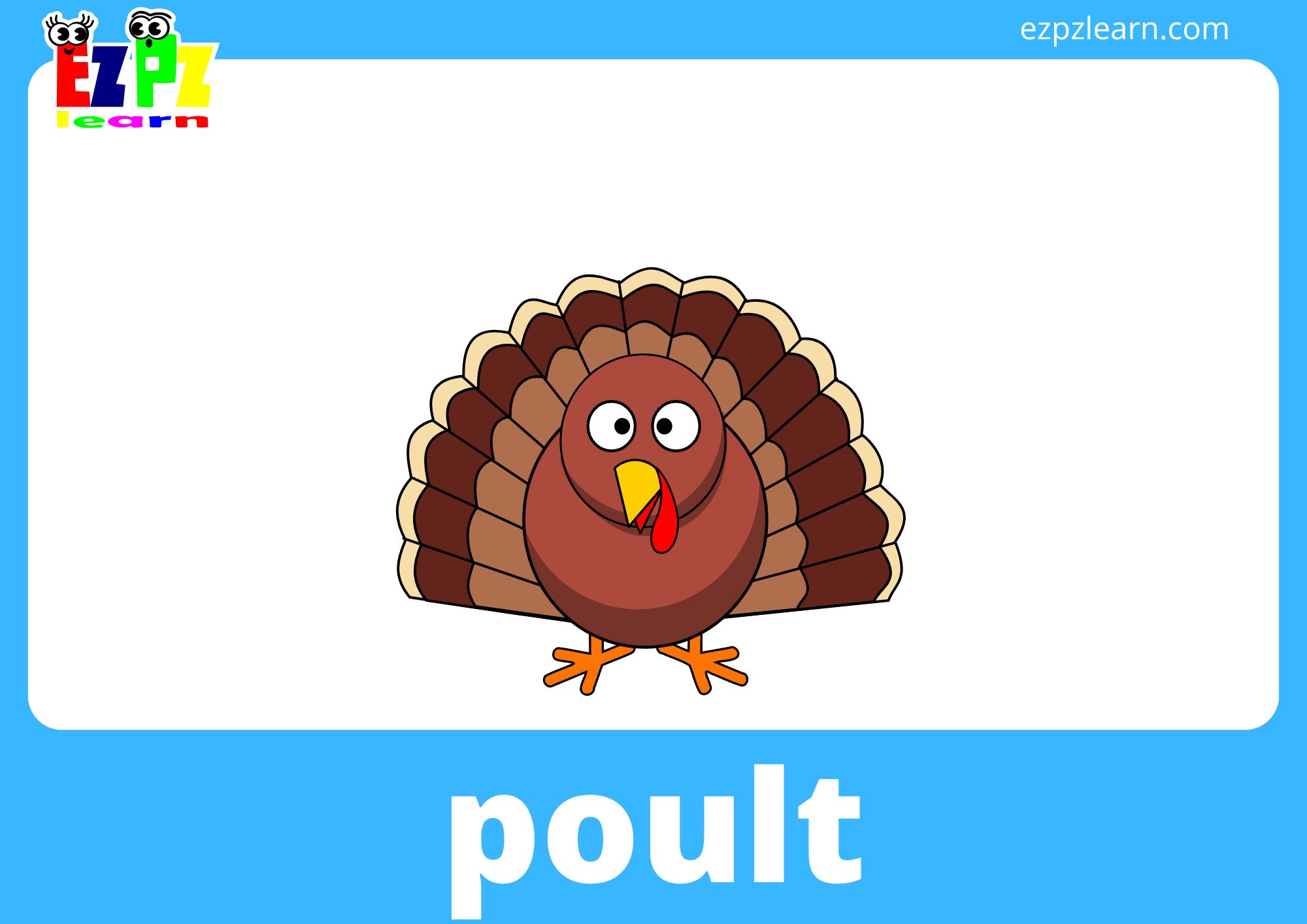 Baby Animals Vocabulary Flashcards for English Language Learners and ...