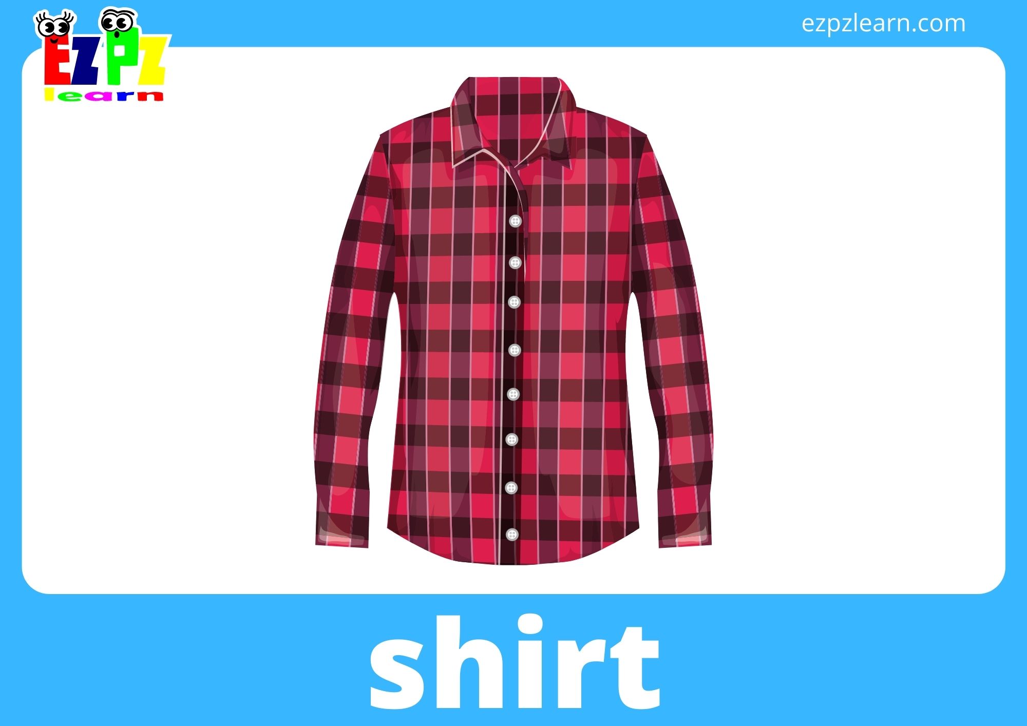 Clothes Flashcards With Words View Online or Free PDF Download ...