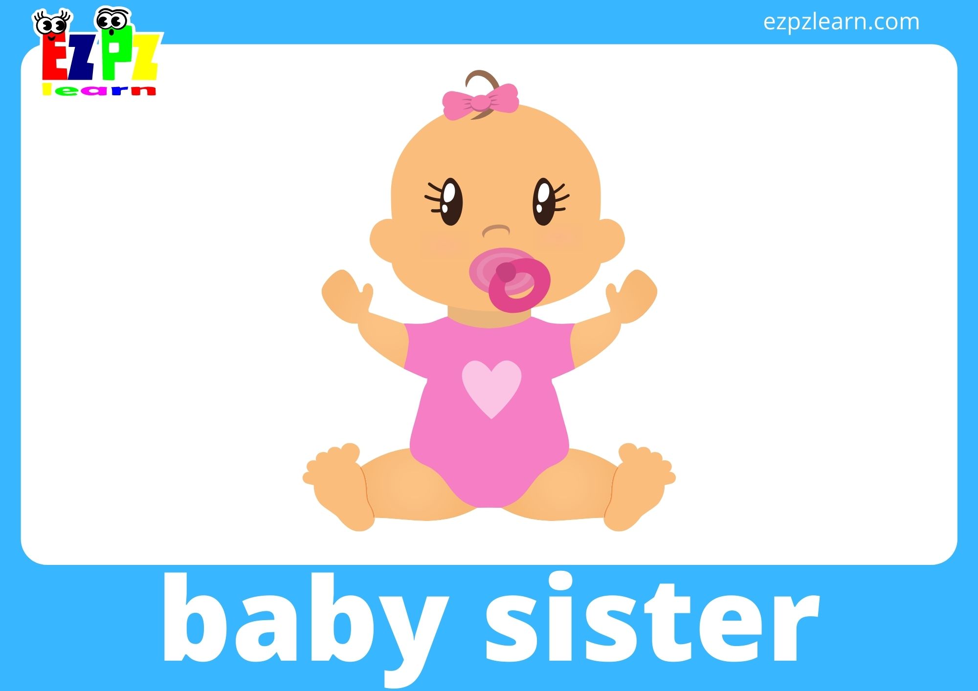 Family Flashcards View Online or Free PDF Download - Ezpzlearn.com