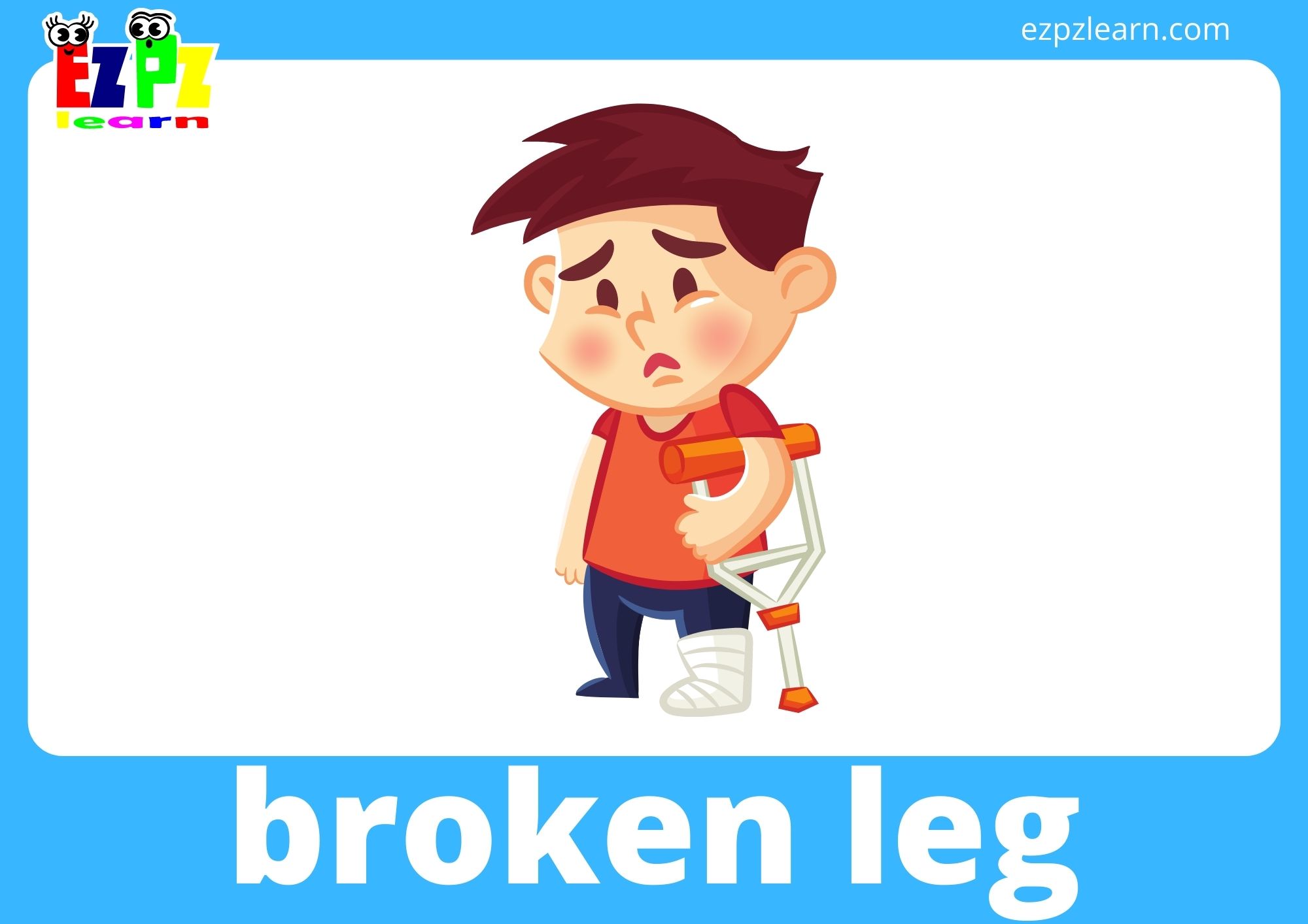 Health Problems / Illness Flashcards With Words View Online or Free PDF ...