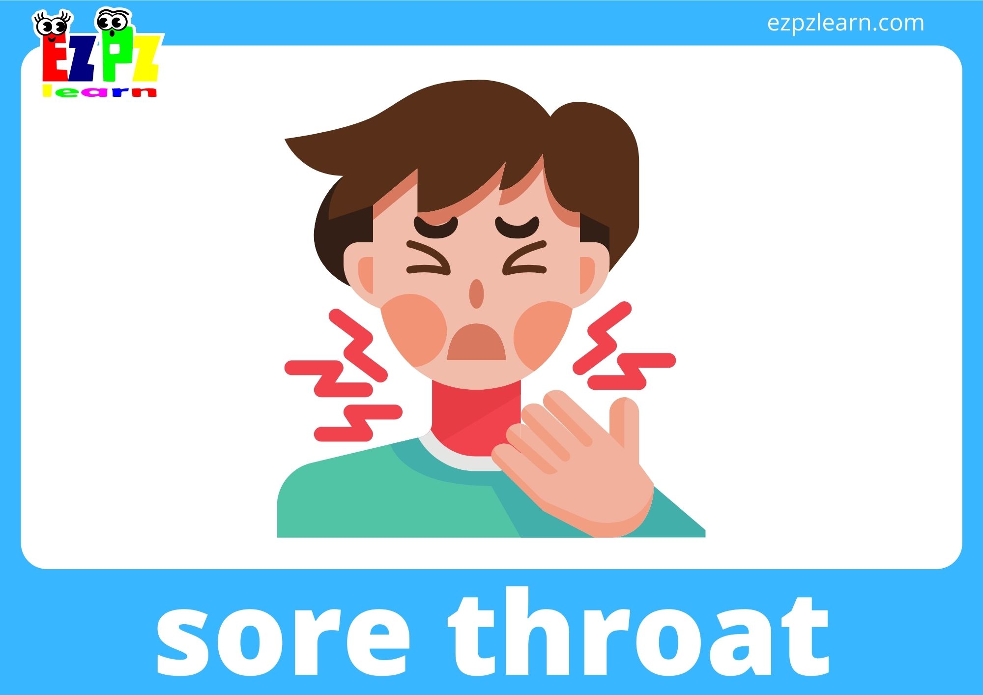 Health Problems / Illness Flashcards With Words View Online or Free PDF ...