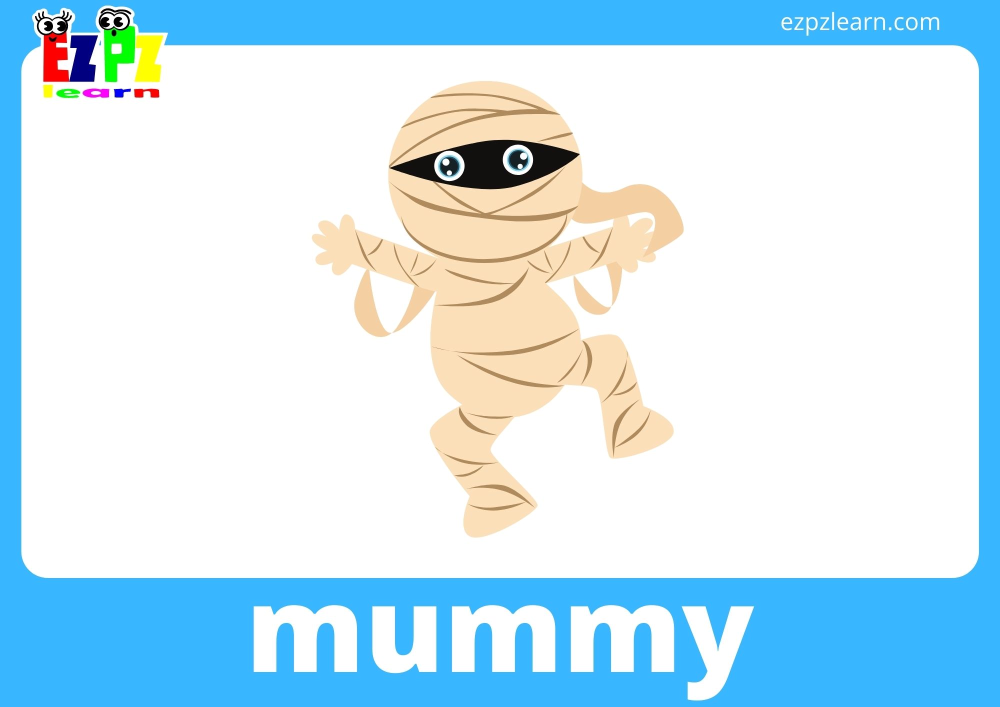 Halloween Flashcards With Words View Online or Free PDF Download ...
