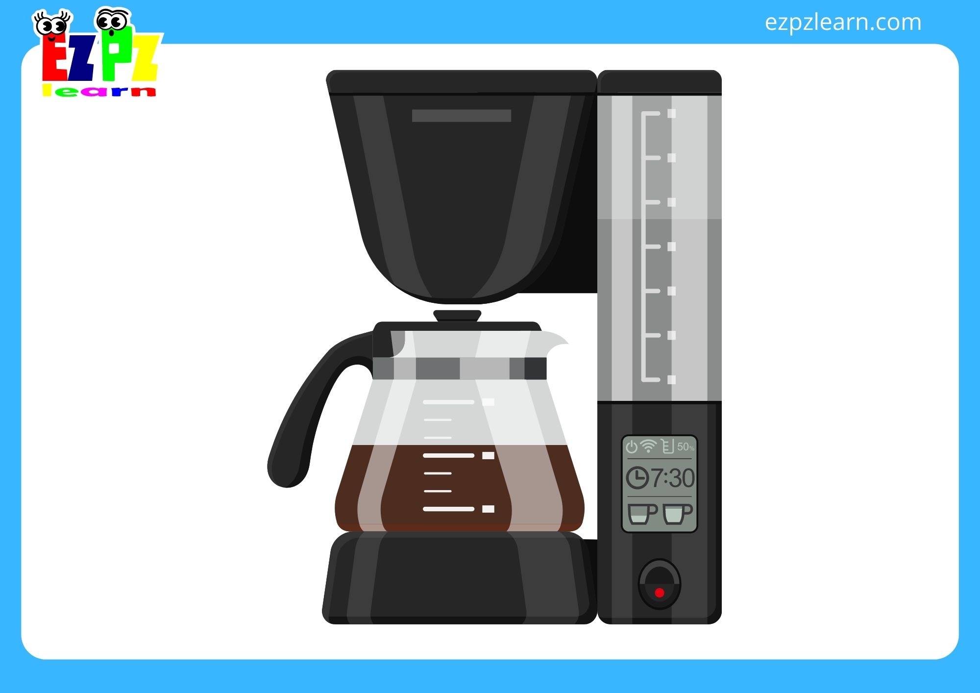 Kitchen set 1 Flashcards Free Printable PDF Download - Ezpzlearn.com