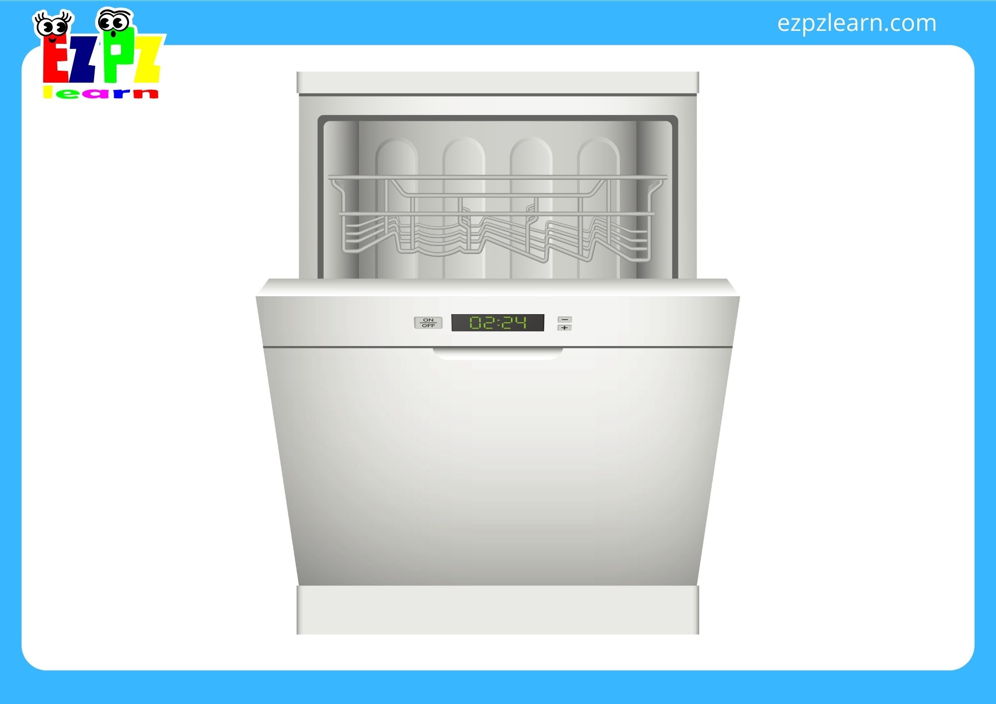 Kitchen set 1 Flashcards Free Printable PDF Download - Ezpzlearn.com