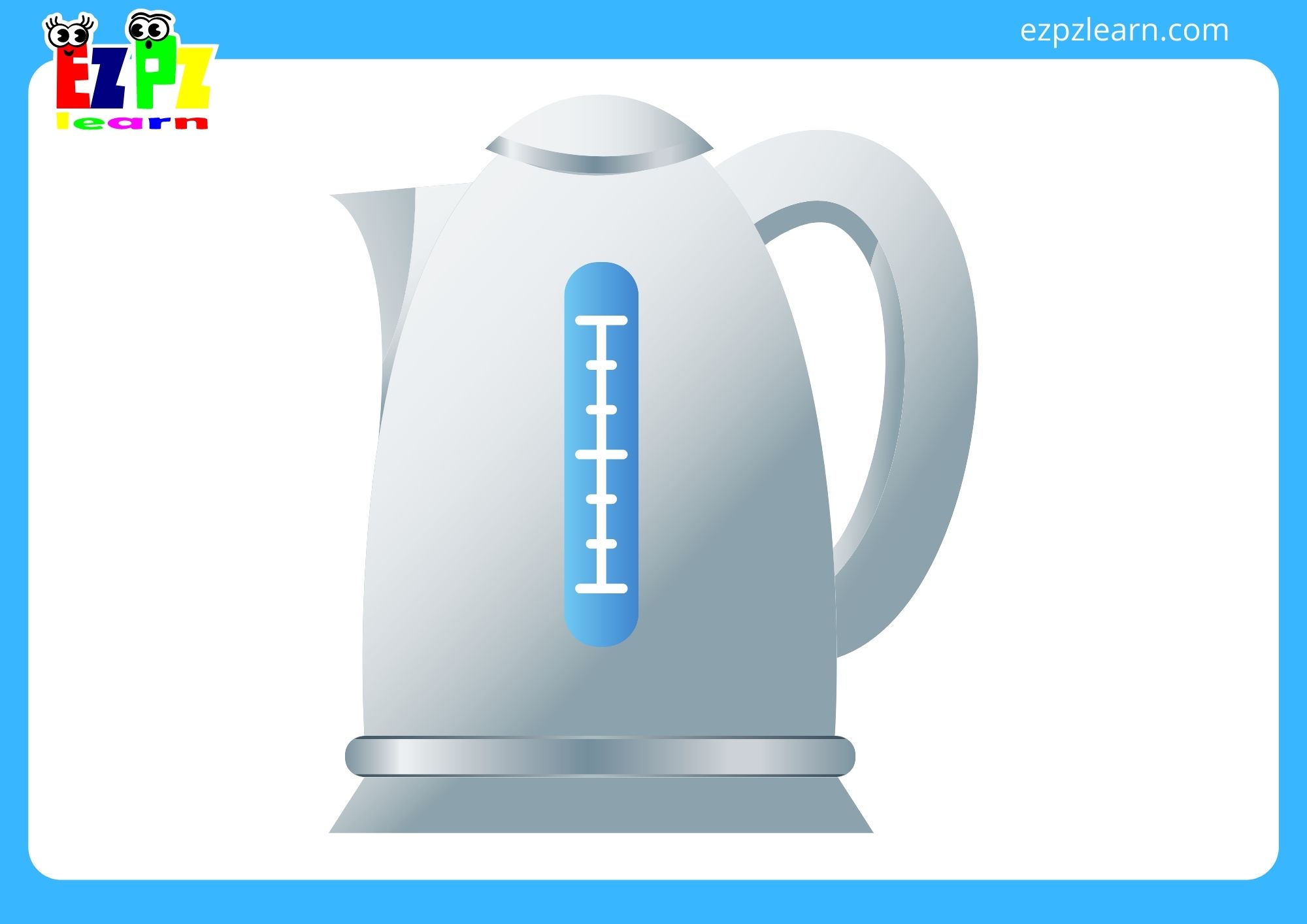 Kitchen set 1 Flashcards Free Printable PDF Download - Ezpzlearn.com