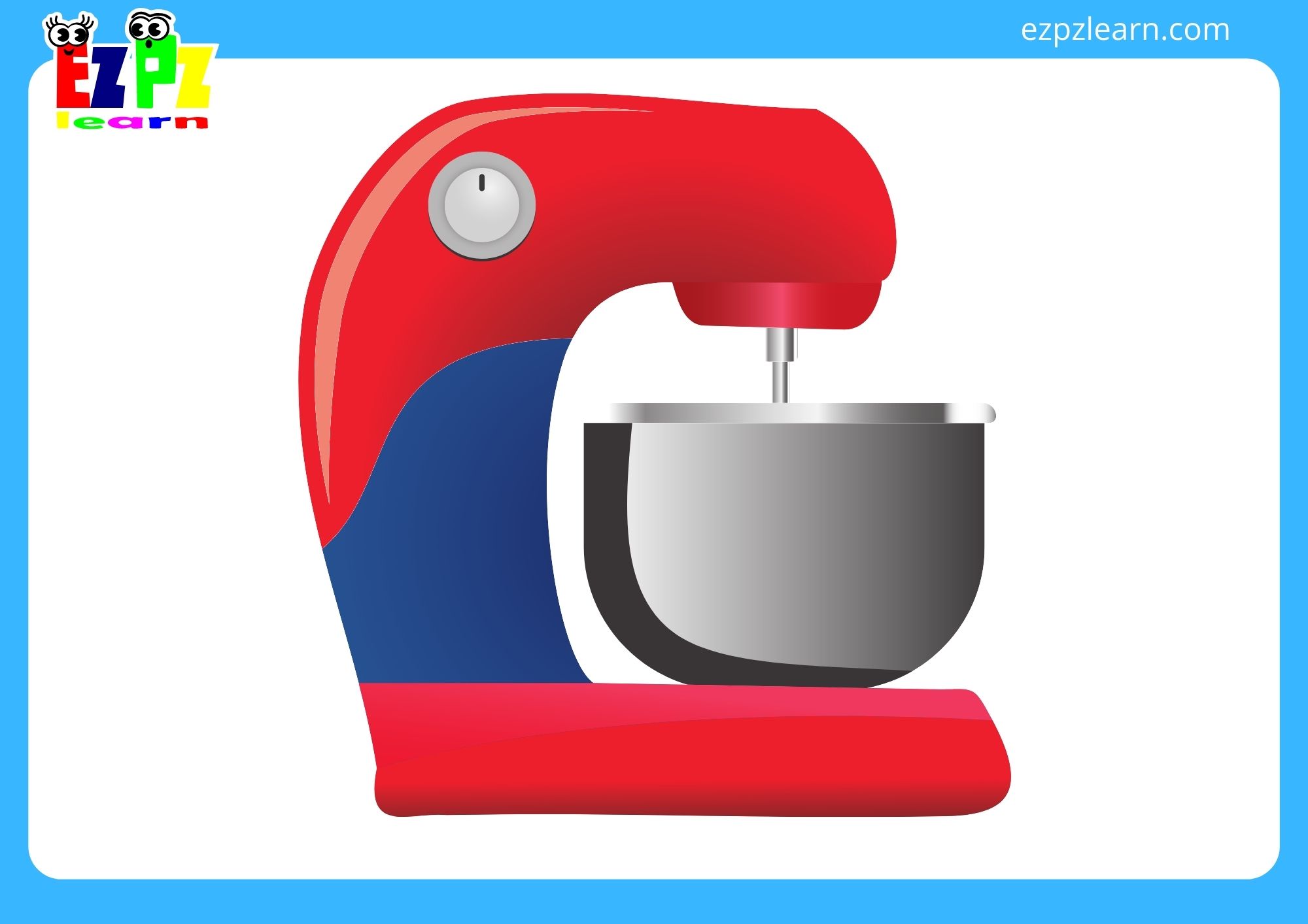 Kitchen set 1 Flashcards Free Printable PDF Download - Ezpzlearn.com