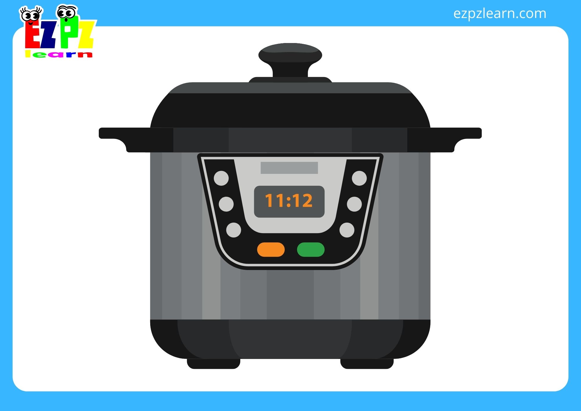 Kitchen set 1 Flashcards Free Printable PDF Download - Ezpzlearn.com