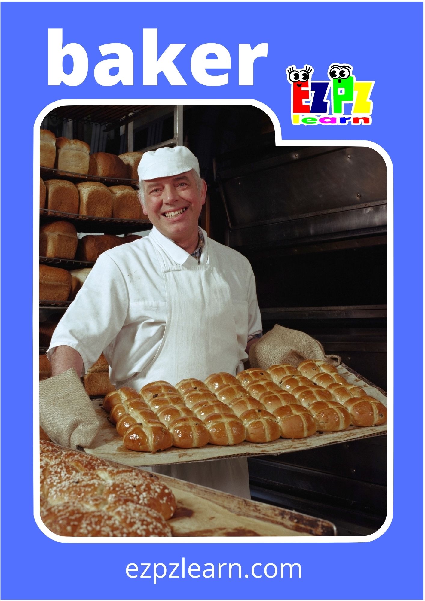 Jobs Photo Flashcards - Ezpzlearn.com