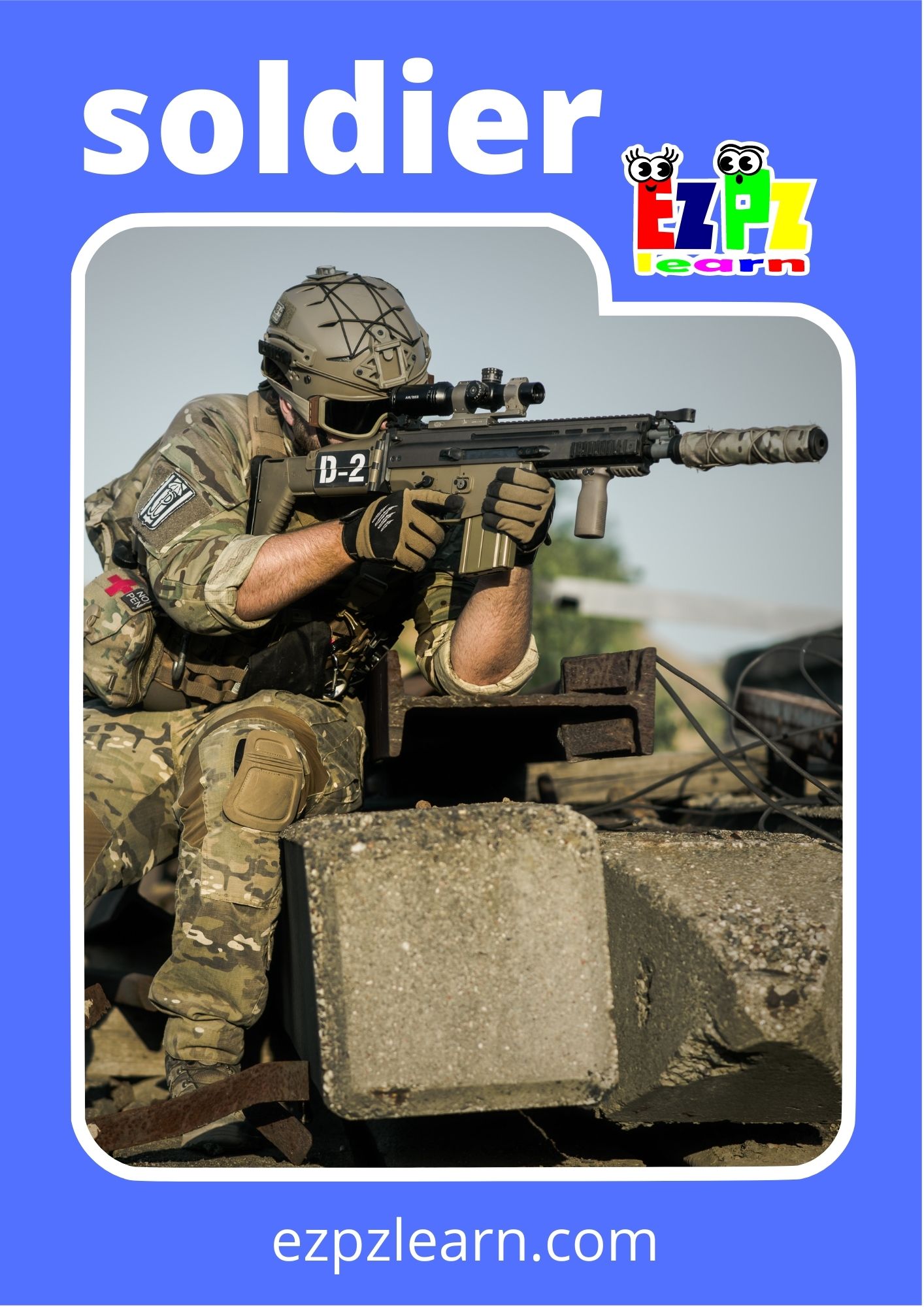 Jobs Photo Flashcards - Ezpzlearn.com