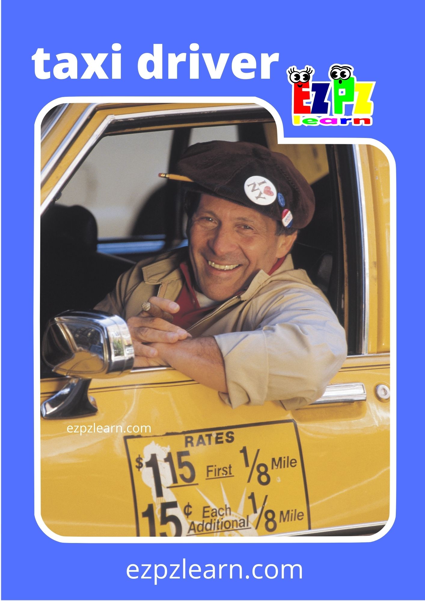 Jobs Photo Flashcards - Ezpzlearn.com