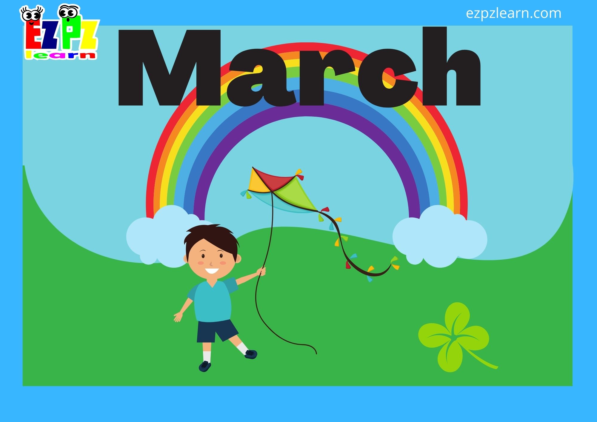 Months Flashcards View Online or Free PDF Download - Ezpzlearn.com