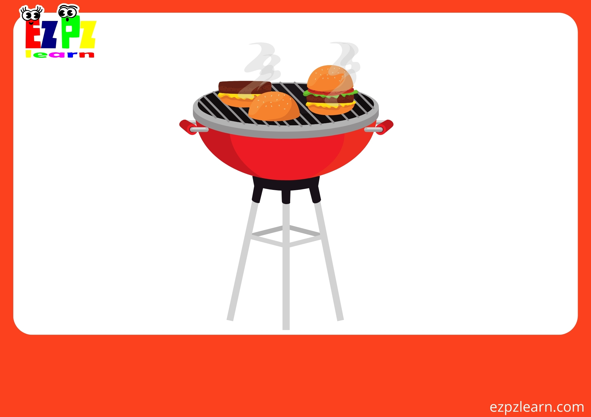 Summer and Beach Flashcards Without Words - Ezpzlearn.com