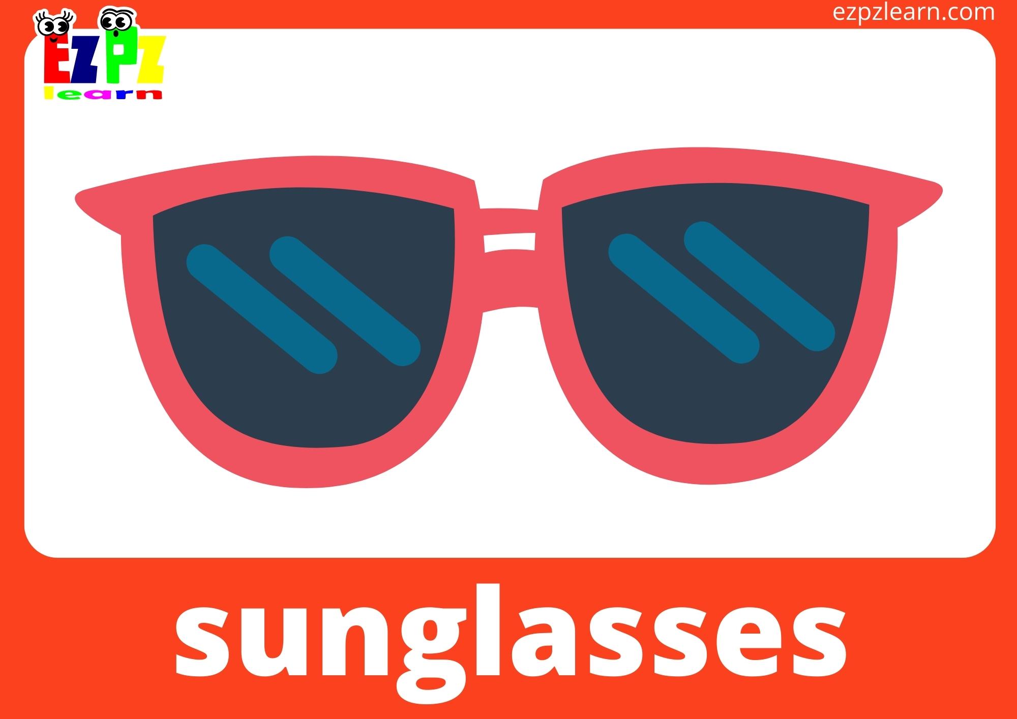 Summer and Beach Flashcards. Free PDF Download - Ezpzlearn.com