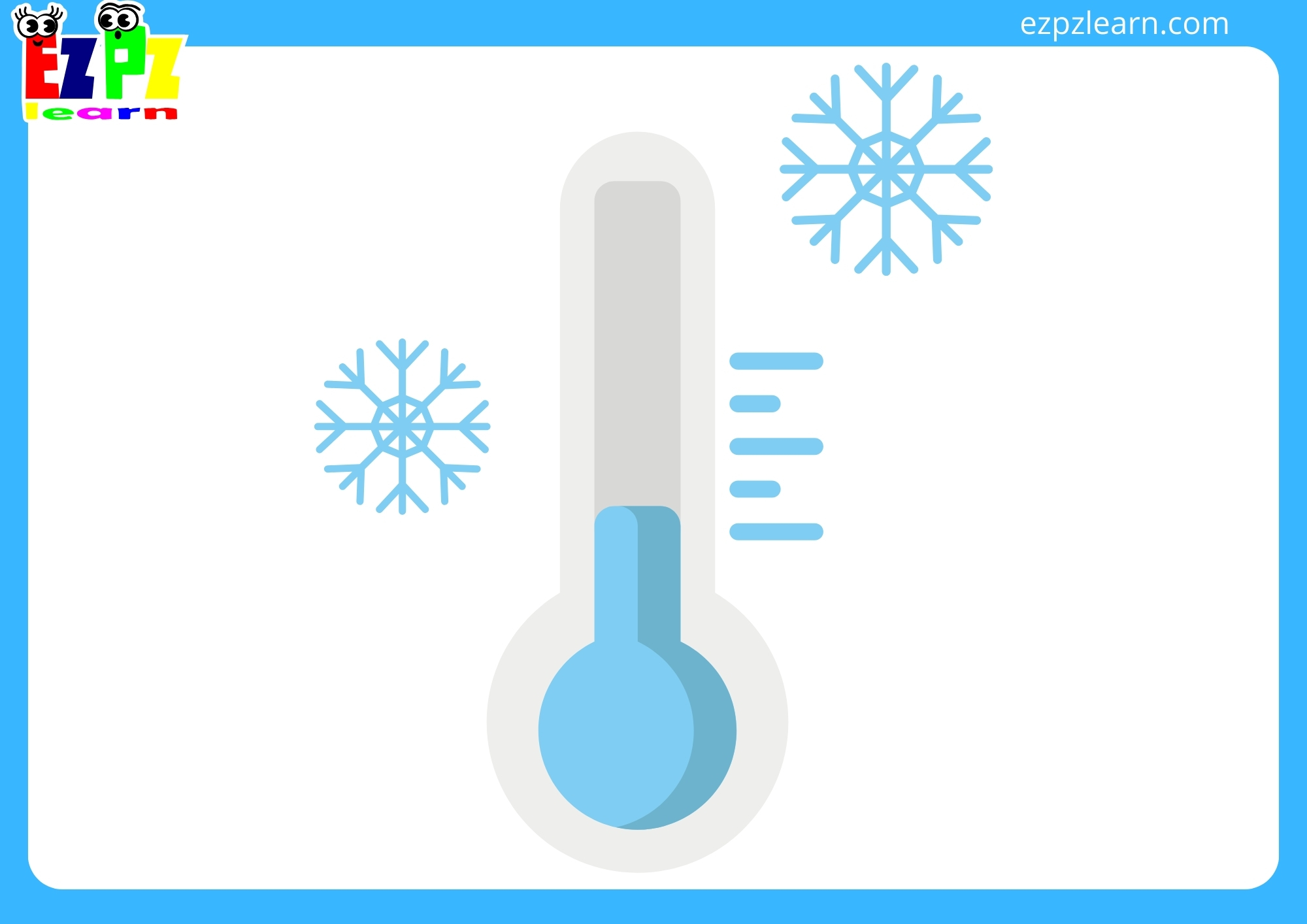 Winter Flashcards with Words on the Back for Kindergarten and English ...