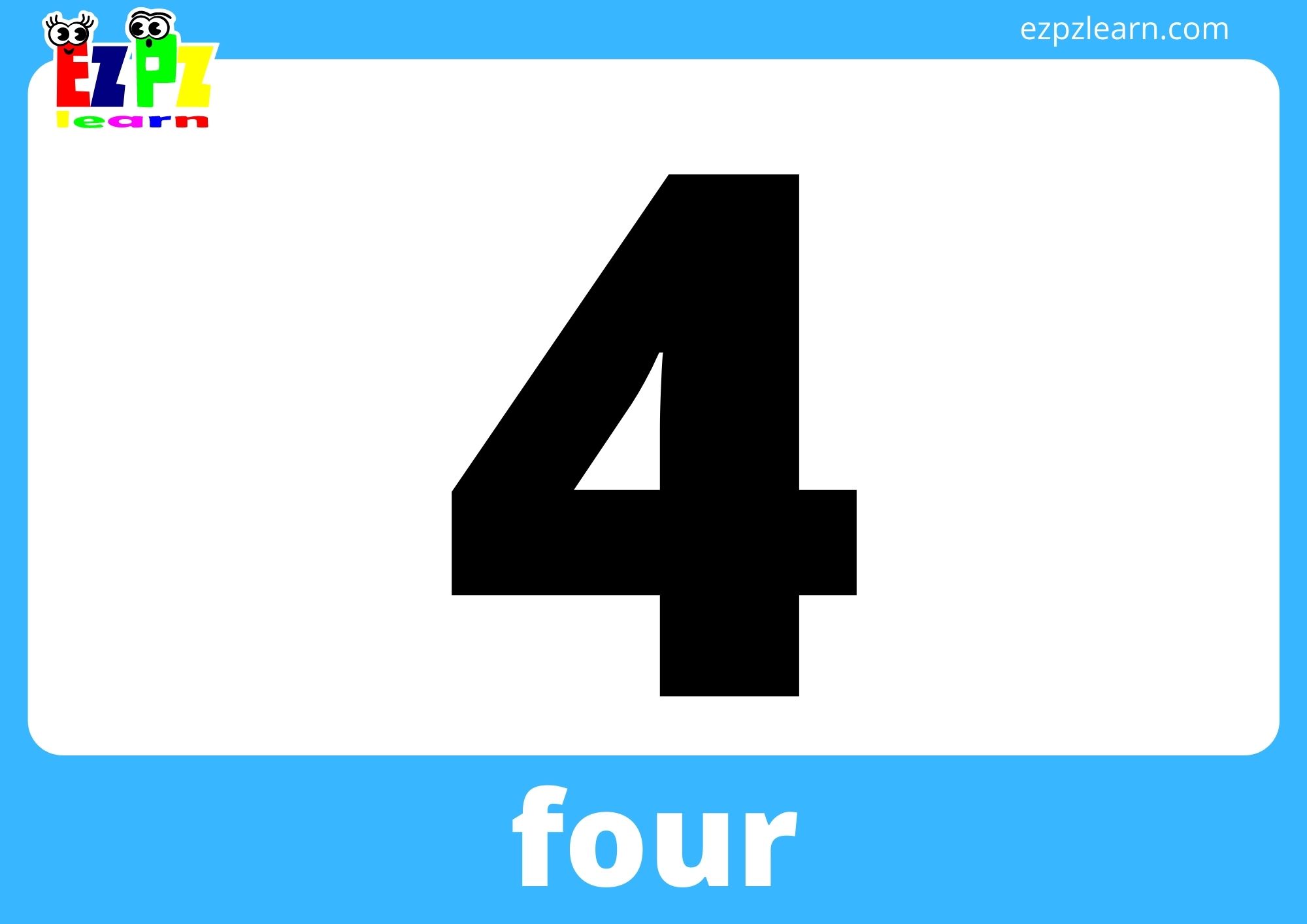 Numbers Flashcards With Words View Online or Free PDF Download ...