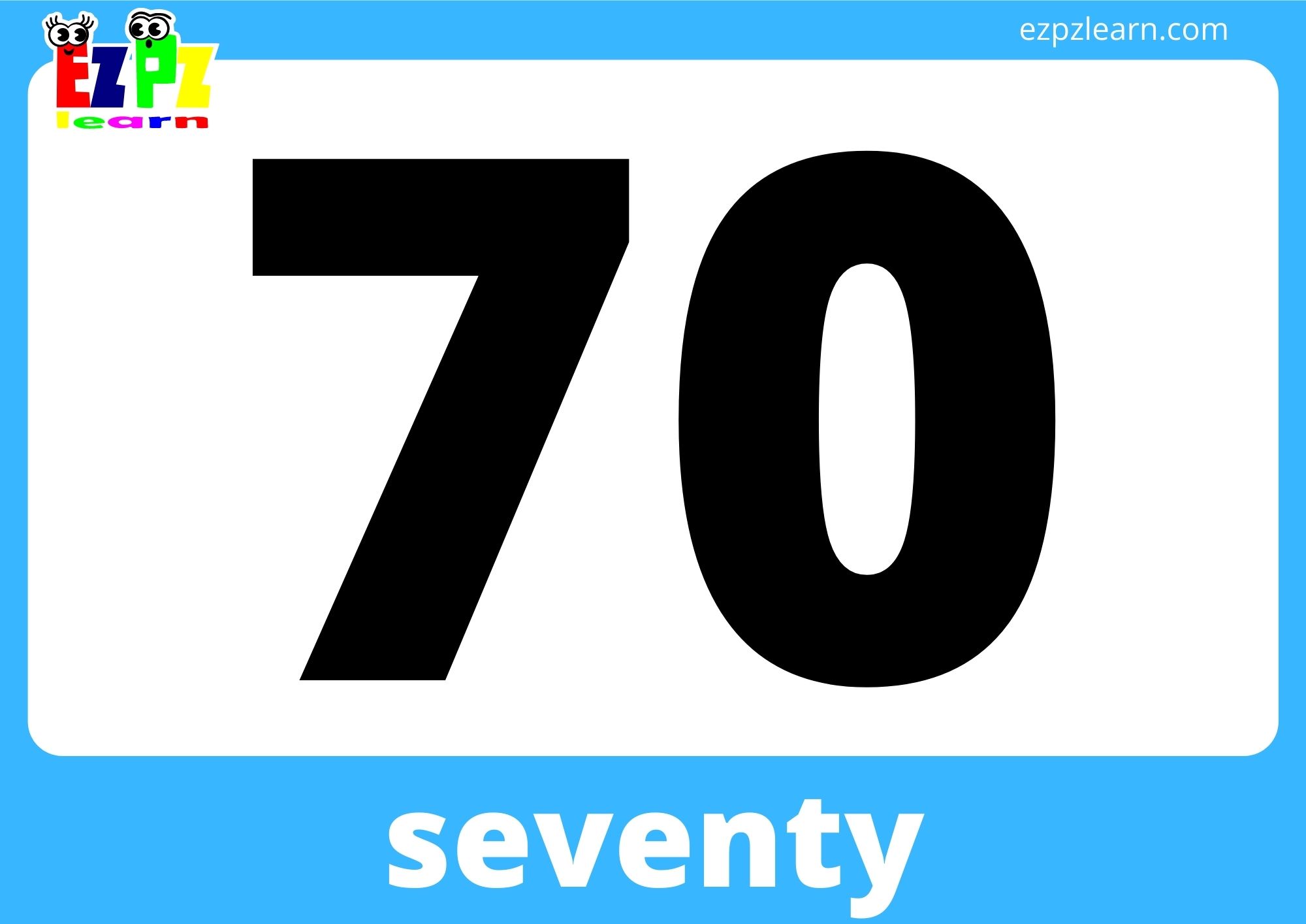 Numbers Flashcards With Words View Online or Free PDF Download ...