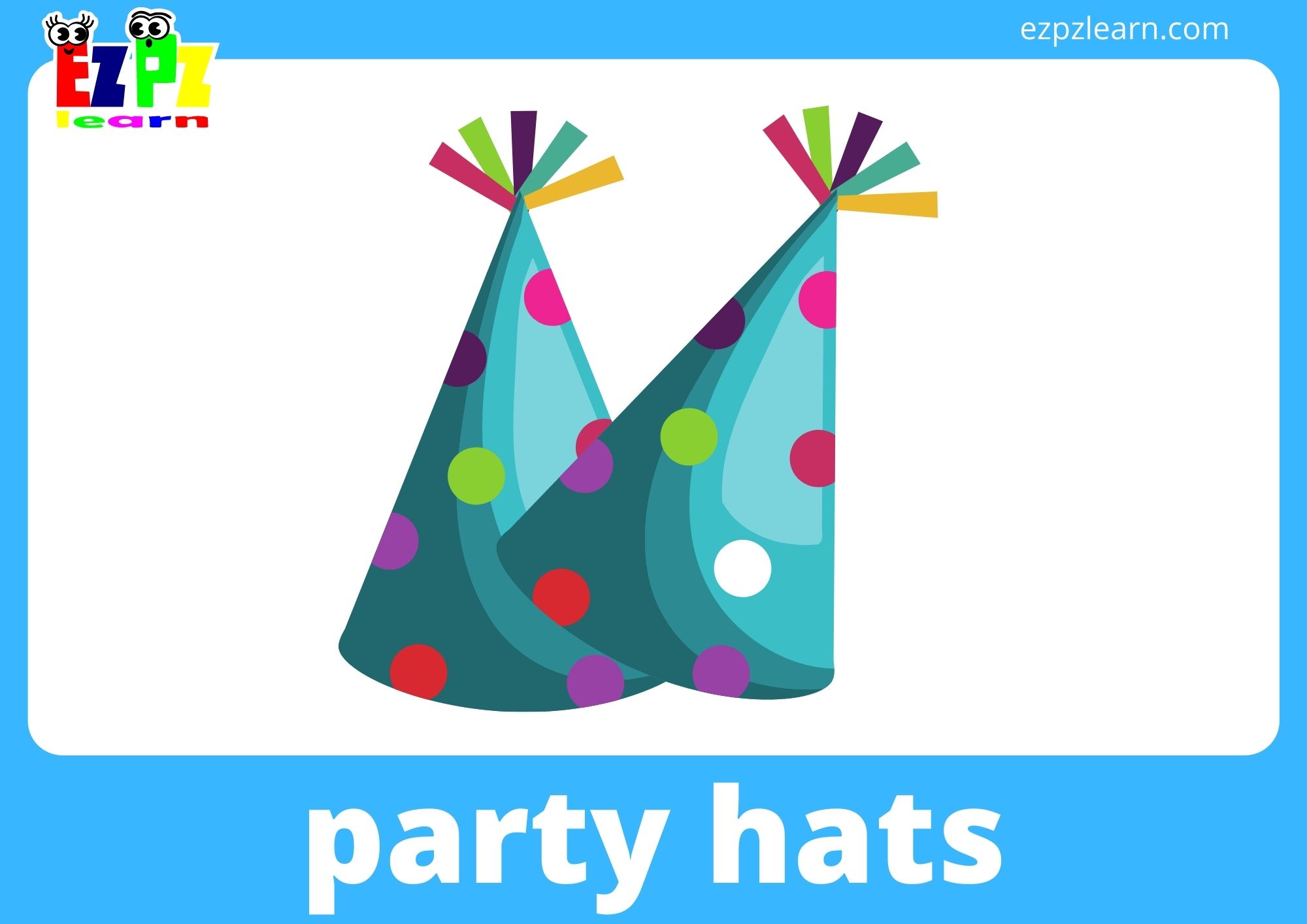 Party Flashcards With Words View Online or Free PDF Download ...