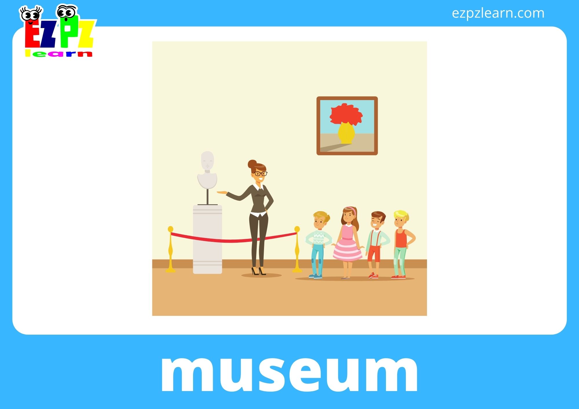 Places in the City Flashcards With Words View Online or Free PDF ...