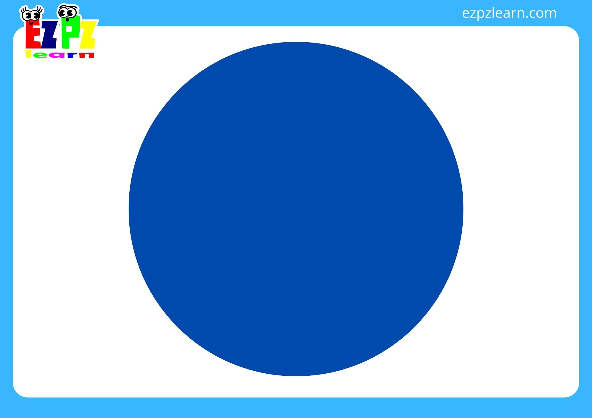 Shapes No Words Flashcards View Online or Free PDF Download - Ezpzlearn.com