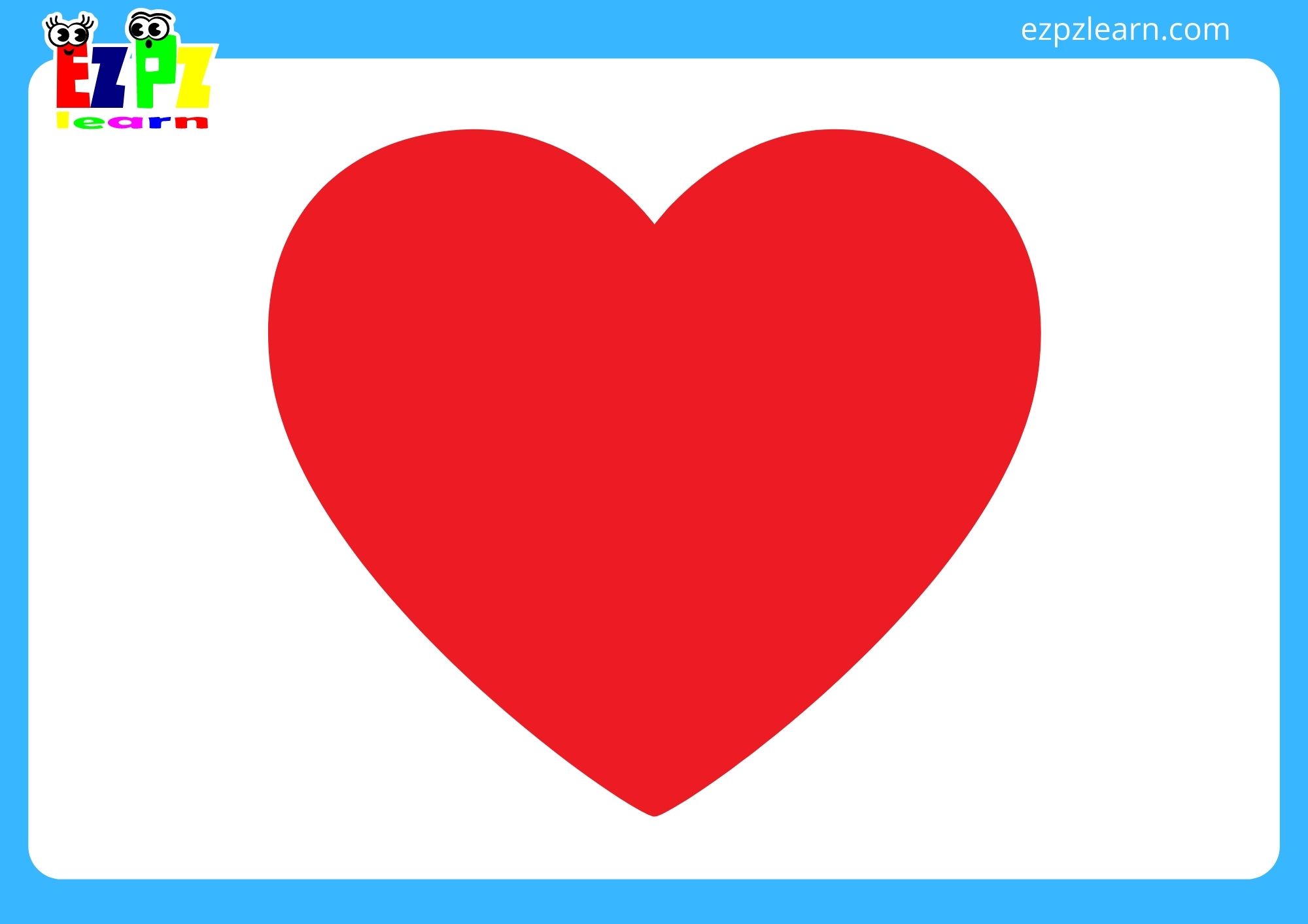 Shapes No Words Flashcards View Online or Free PDF Download - Ezpzlearn.com