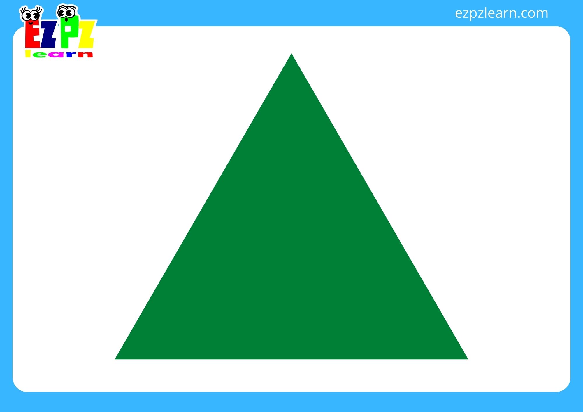 Shapes No Words Flashcards View Online or Free PDF Download - Ezpzlearn.com