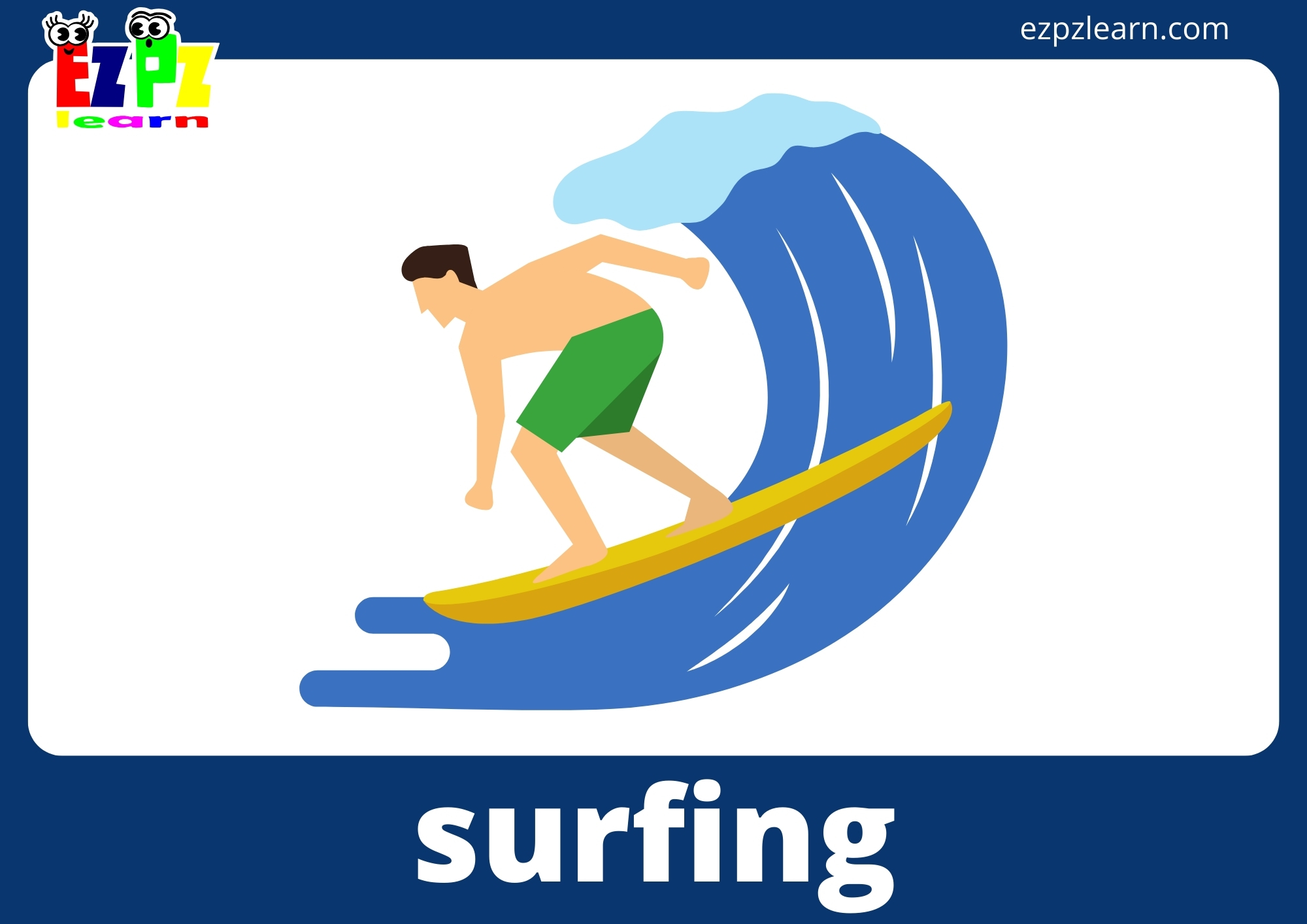 Sports Guessing Game for Kids and ESL Students - Ezpzlearn.com