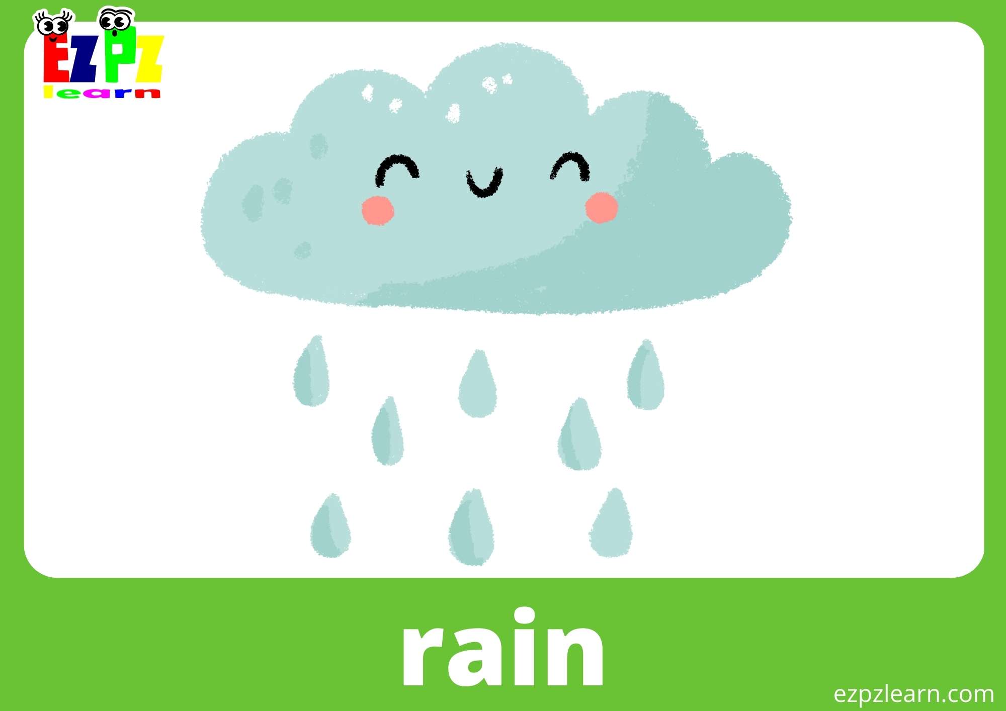 Spring Season Flashcards Use Online or PDF Download - Ezpzlearn.com