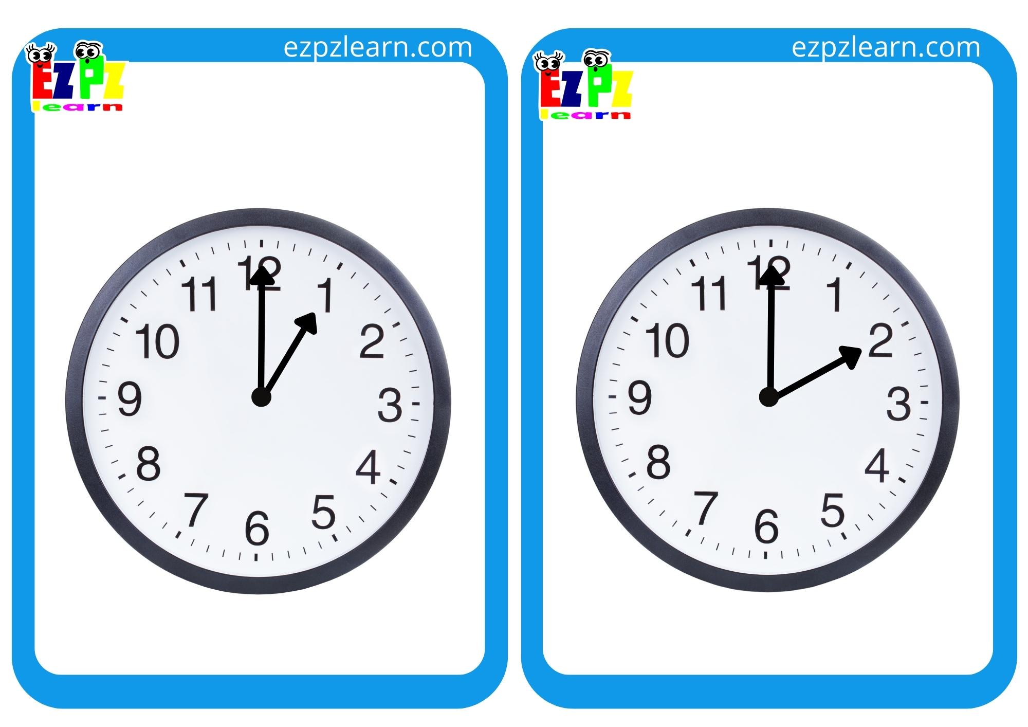 Telling Time - Ezpzlearn.com