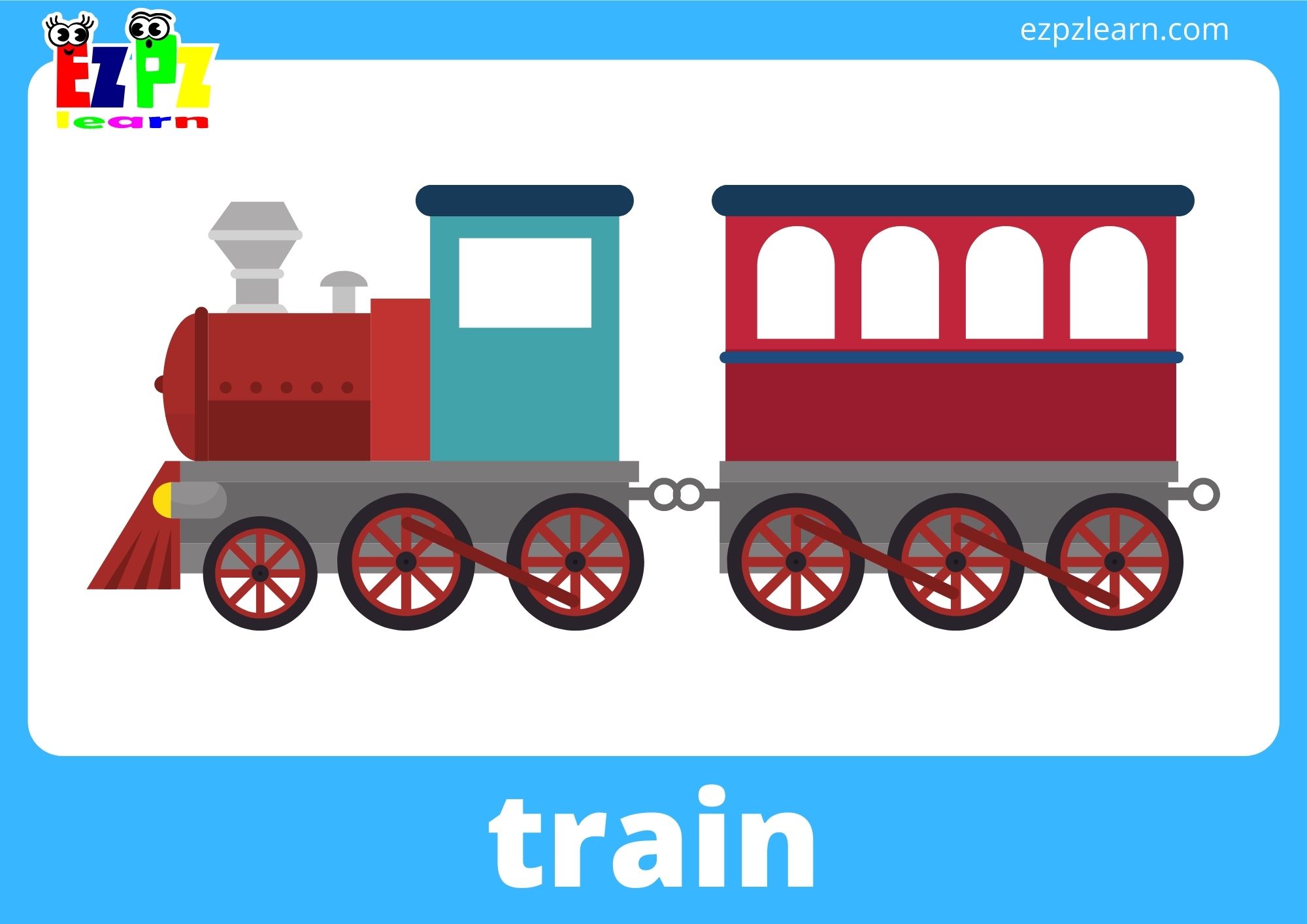 Toys Flashcards With Words View Online or Free PDF Download - Ezpzlearn.com