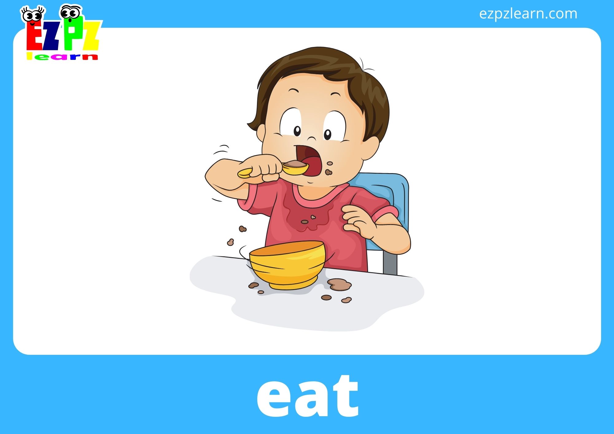Action Verbs Flashcards With Words View Online or Free PDF Download ...