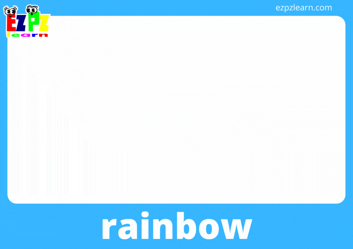 Animated Weather Flashcards with Words - Ezpzlearn.com