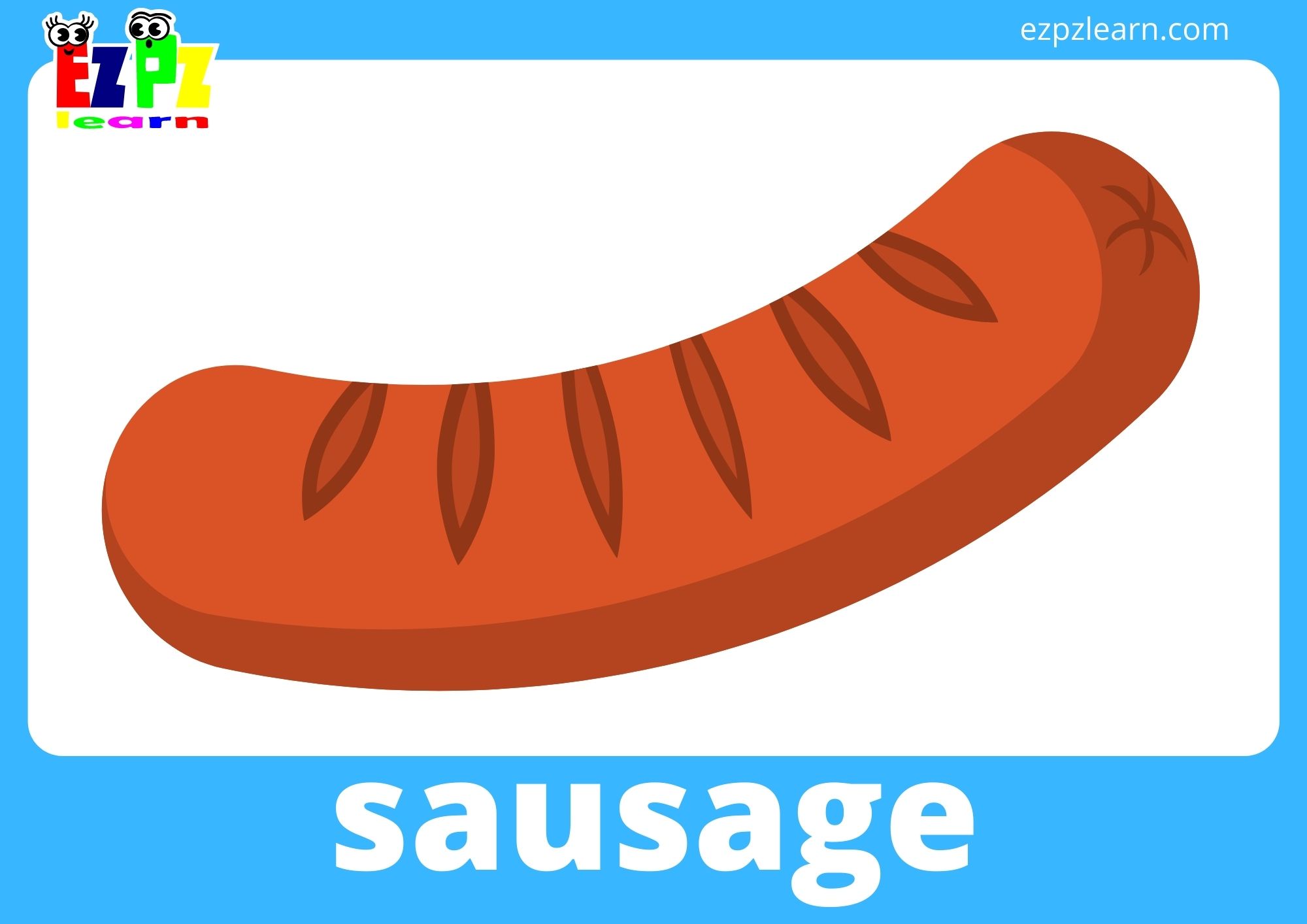 Breakfast Food Flashcards with words use online or free PDF download ...