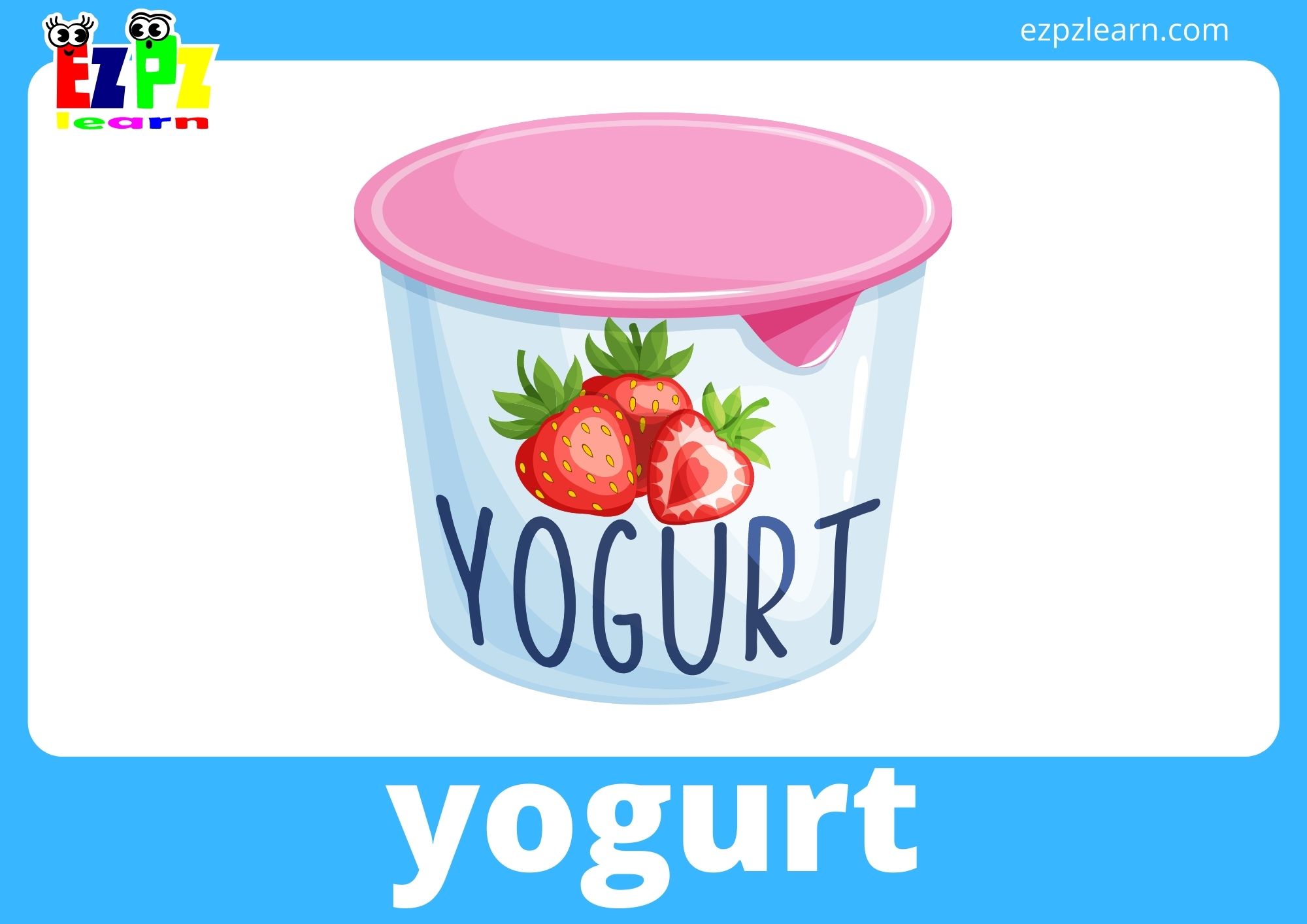 Breakfast Food Flashcards with words use online or free PDF download ...