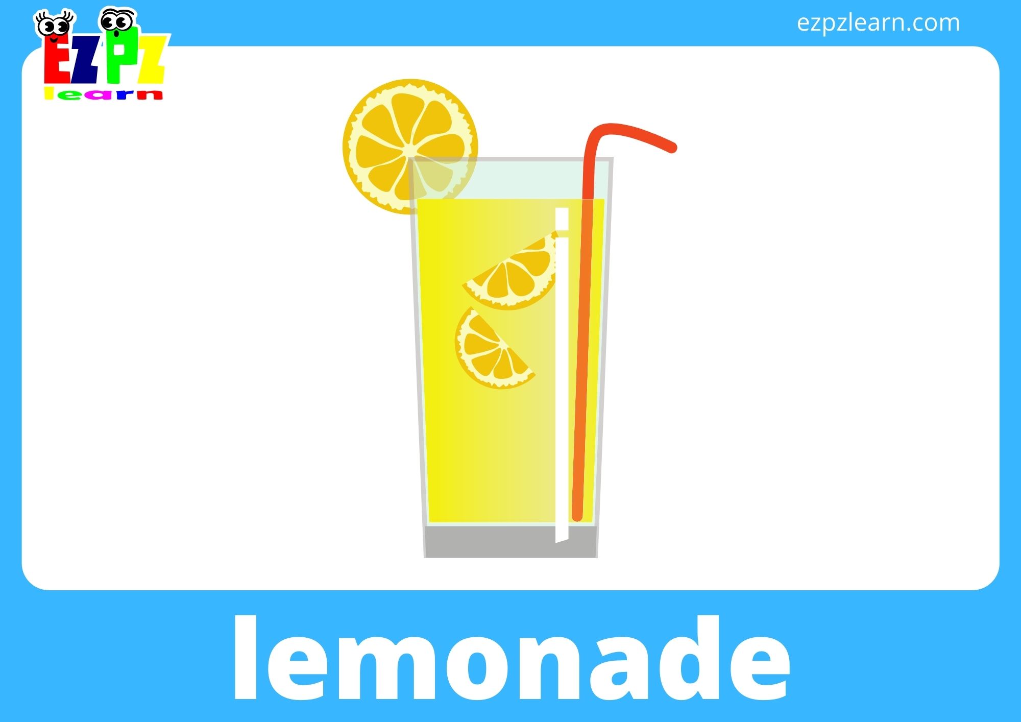 Drinks Flashcards With Words View Online or Free PDF Download ...