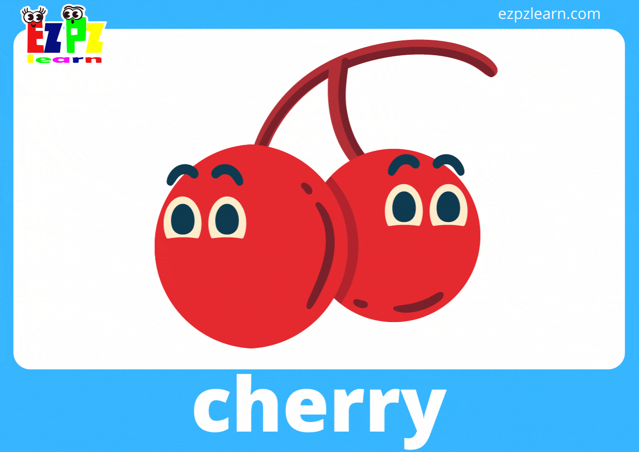 Animated Fruit Flashcards Free to Use Online English Language ...